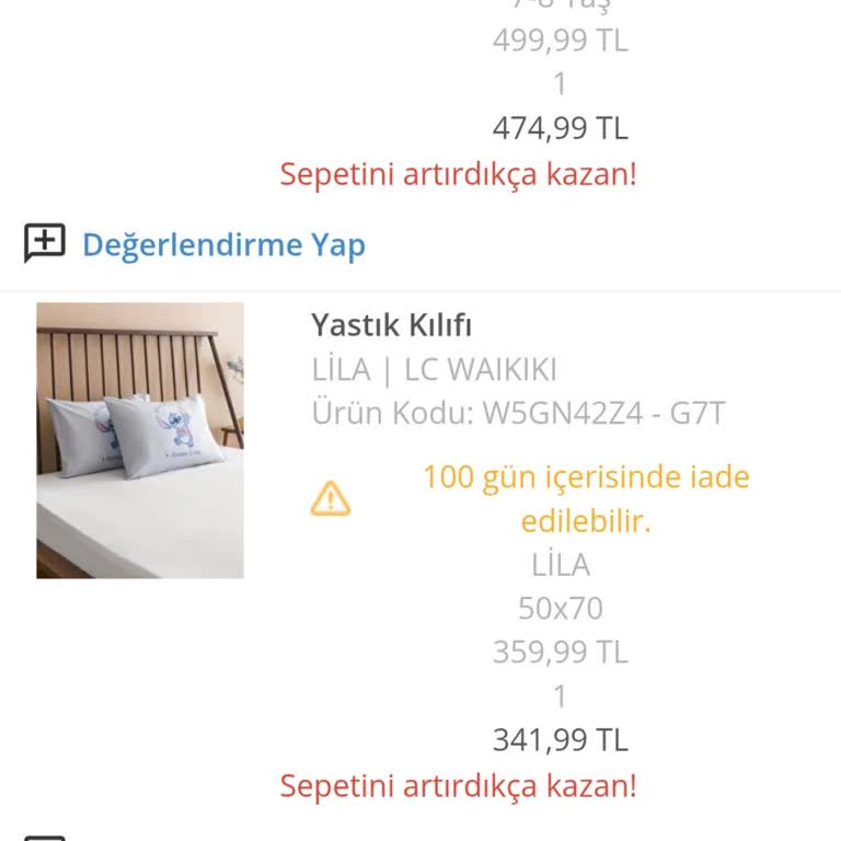 LC Waikiki LCW Online Siparişimde Eksik Ürün Ve Çözüm Sunulmaması ...