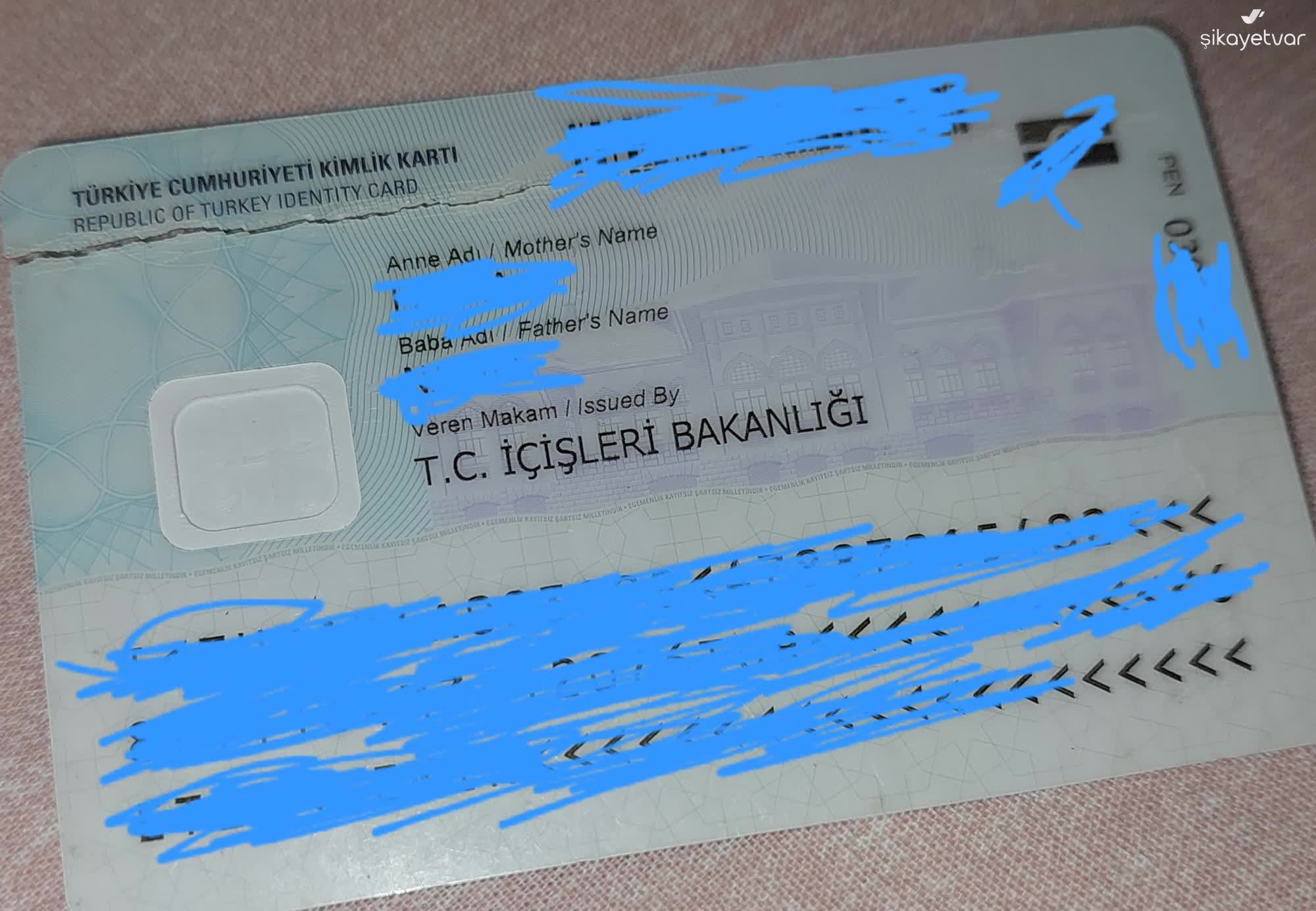 Nüfus Ve Vatandaşlık İşleri Kimlik Ve Ehliyet Kartlarında Kalitesiz ...