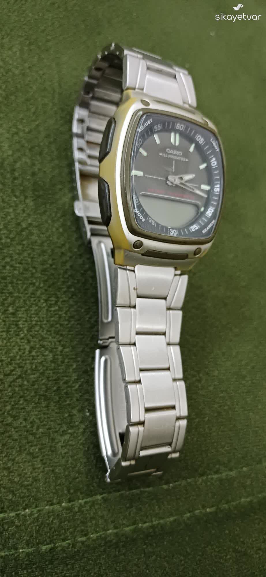 Casio Turkey Çelik Diye Aldığım Casio Saatin Gövdesi Plastik Çıktı ...