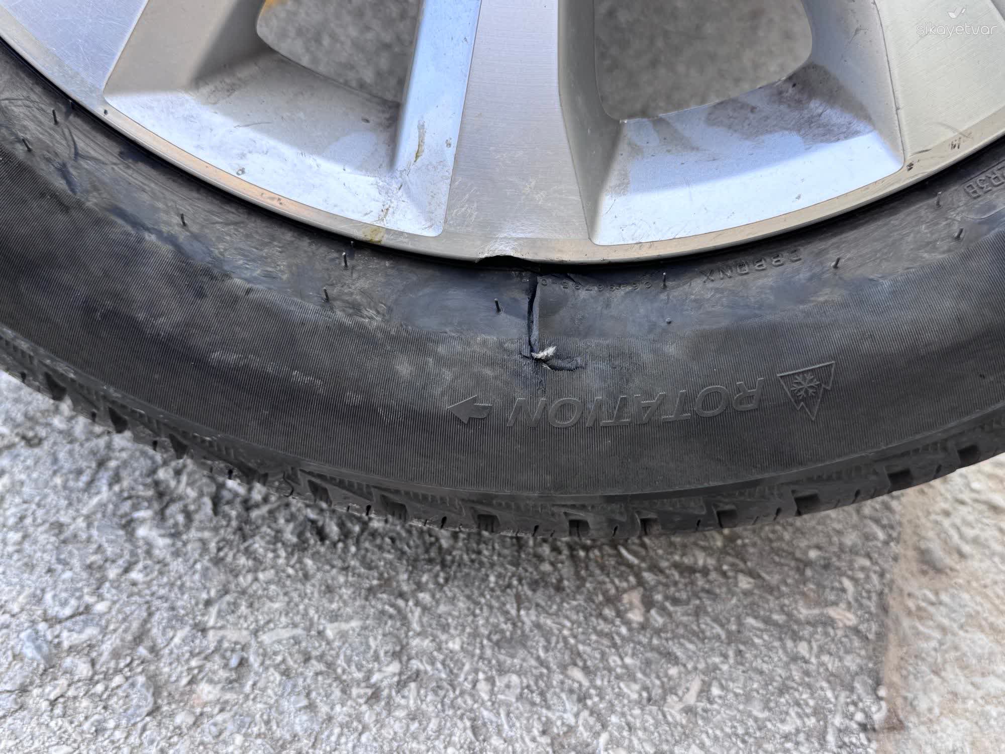 Lastikcim.com Michelin Lastik Yanak Patlaması Ve Garanti Sürecinde ...