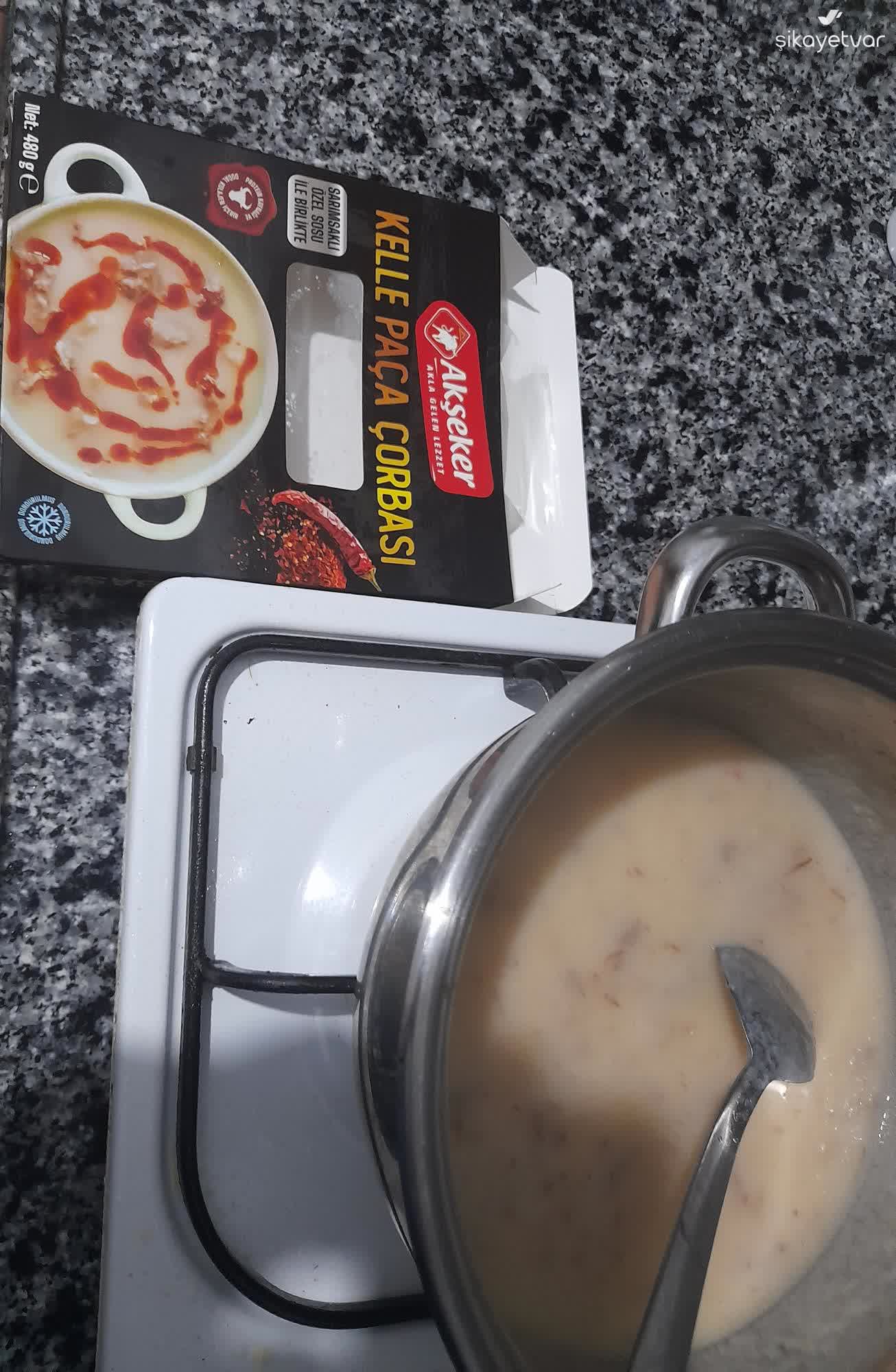 Akşeker Group Kelle Paça Çorbasında Rahatsız Edici Ağır Koku Sorunu ...