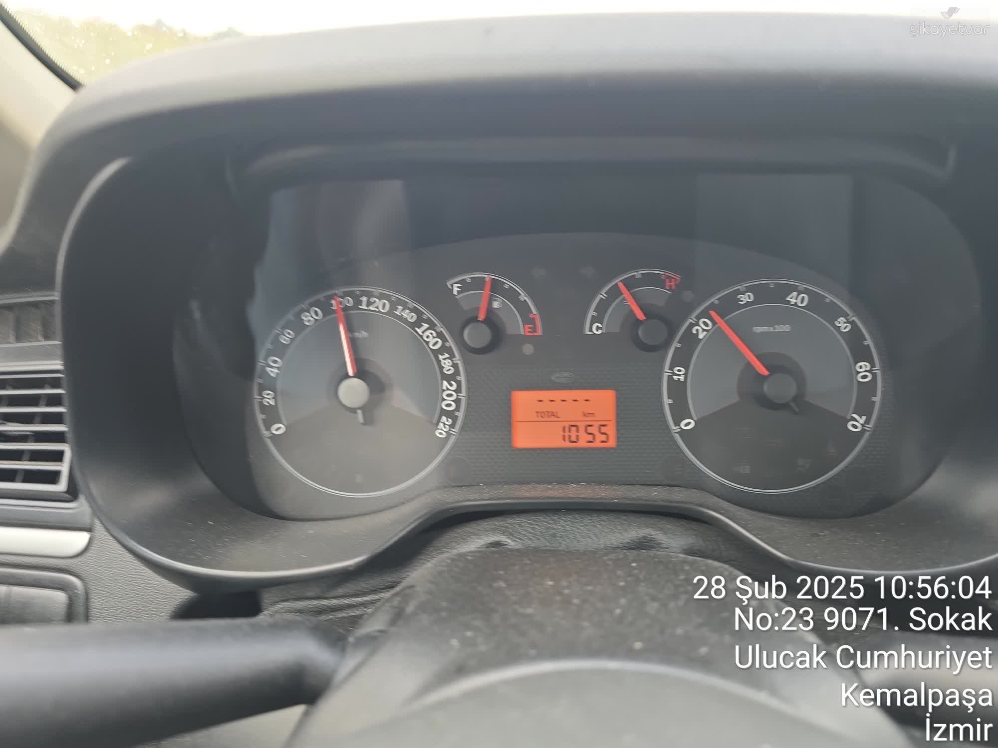 Fiat Linea Araçta Kilometre Bilgisinin Kaybolması Ve Müşteri ...