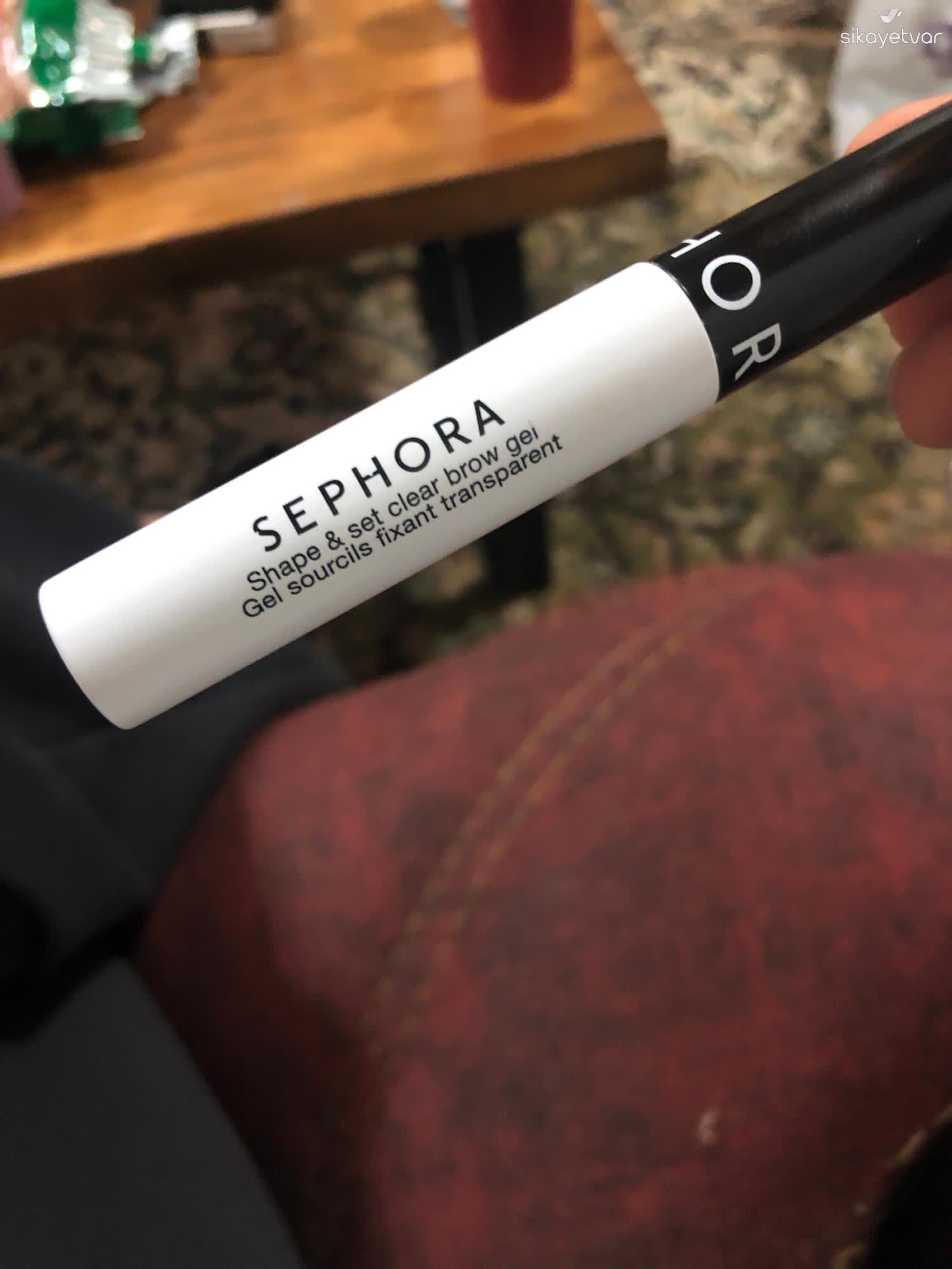 Sephora Shape & Set Kaş Jeli Kaş Dökülmesine Sebep Oldu - Şikayetvar