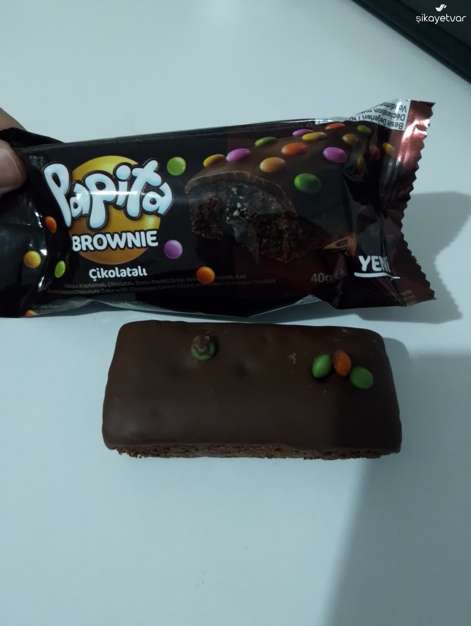 Şölen Çikolata Ambalajdaki Görsel Gerçeği Yansıtmıyor: Papita Brownie ...