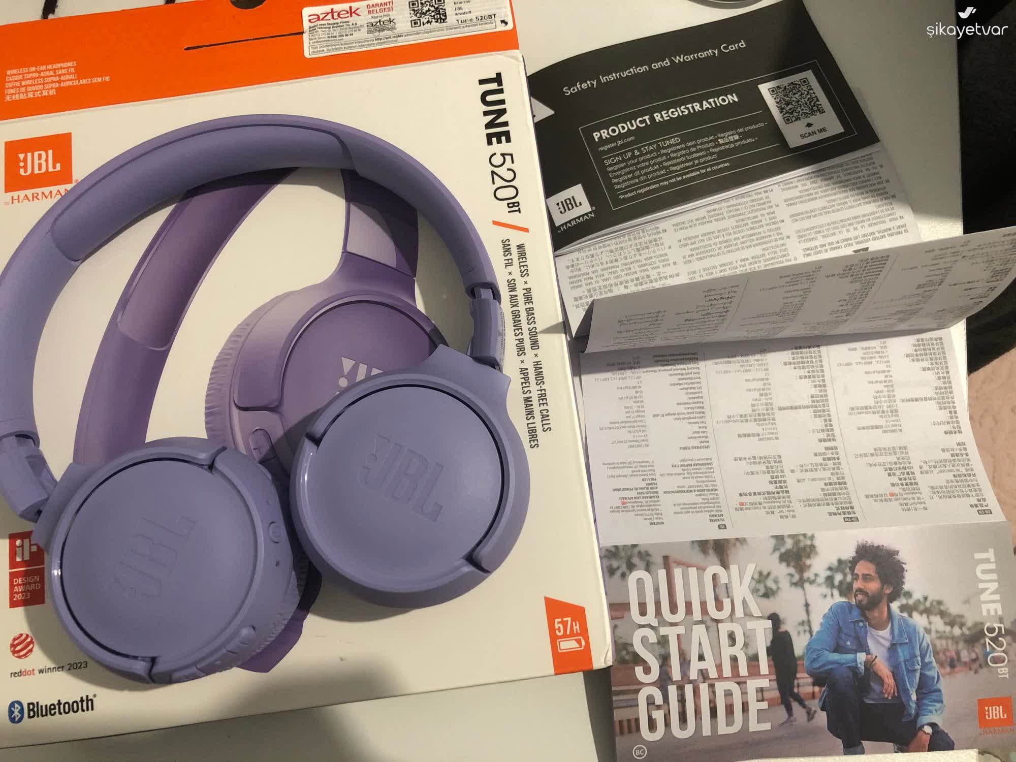 JBL Tune 520bt Kulaklıkta Düşük Ses Ve Cızırtı Sorunu - Şikayetvar