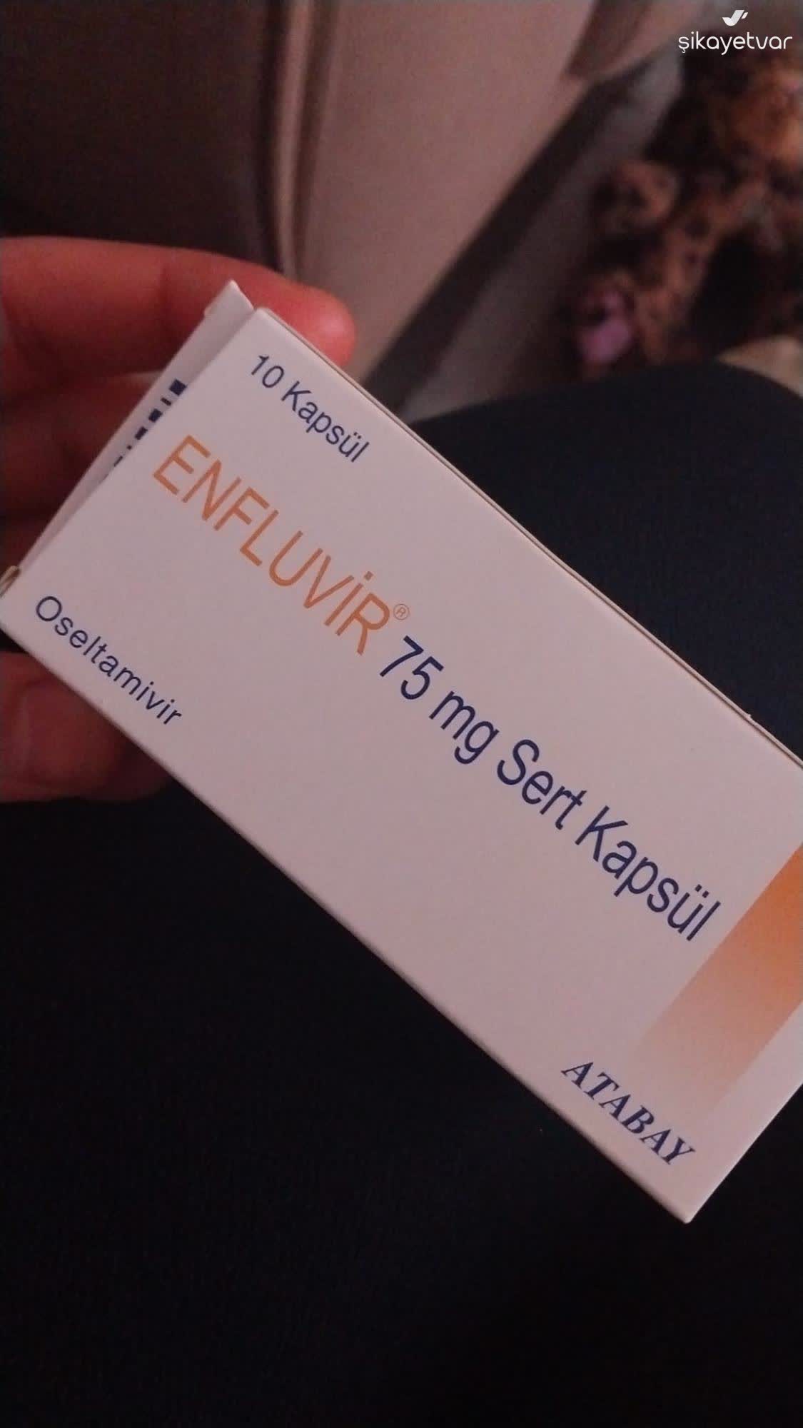 Atabay İlaç Firması Enfluvir Kullandıktan Sonra Yaşadığım Ciddi Alerjik ...