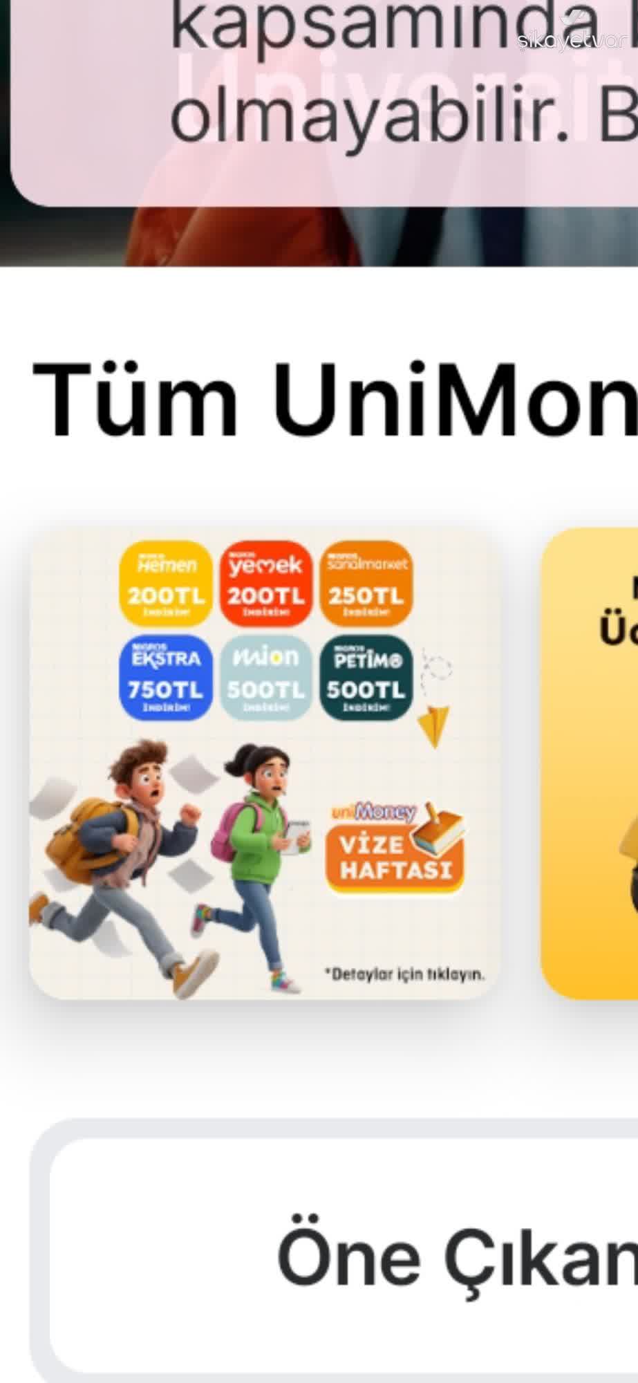 Migros Migros Hemen Unimoney Kuponu Hesabıma Tanımlanmadı - Şikayetvar