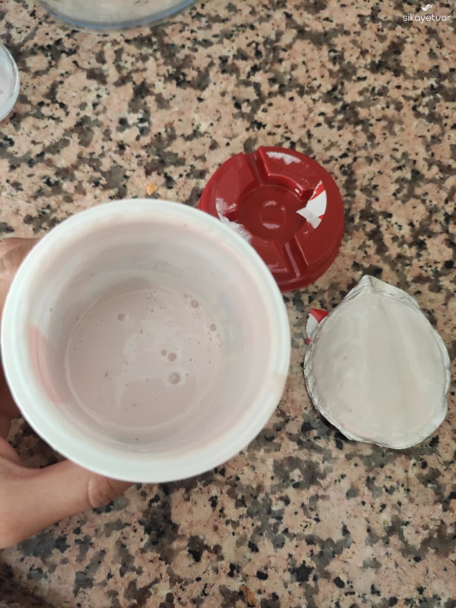 Danone Tikveşli Danone Milkshake Kutusu Eksik Dolduruldu, Güvenim ...