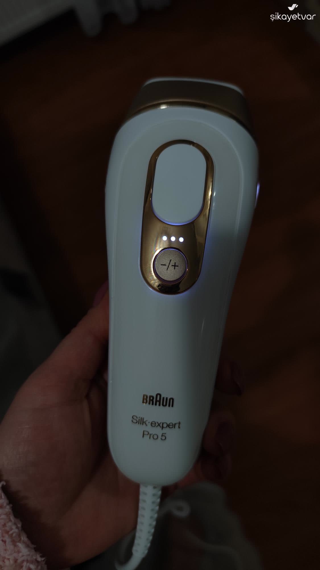 Braun Kişisel Bakım Ürünleri Braun Silk Expert Pro 5 Donma Sorunu - Şikayetvar