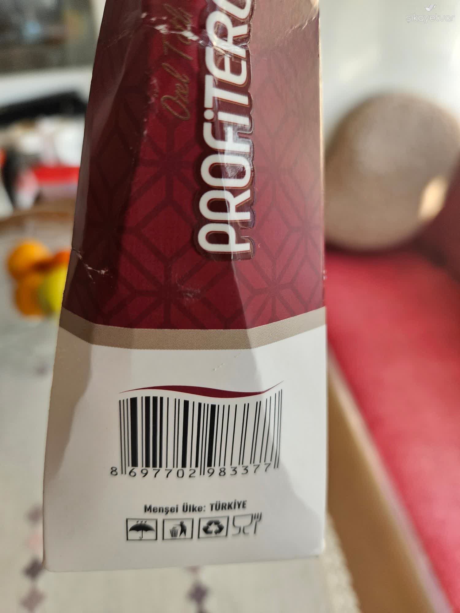 Sinangil Gıda Sinangil Profiterol Hamurunda Ağır Koku Şoku - Şikayetvar