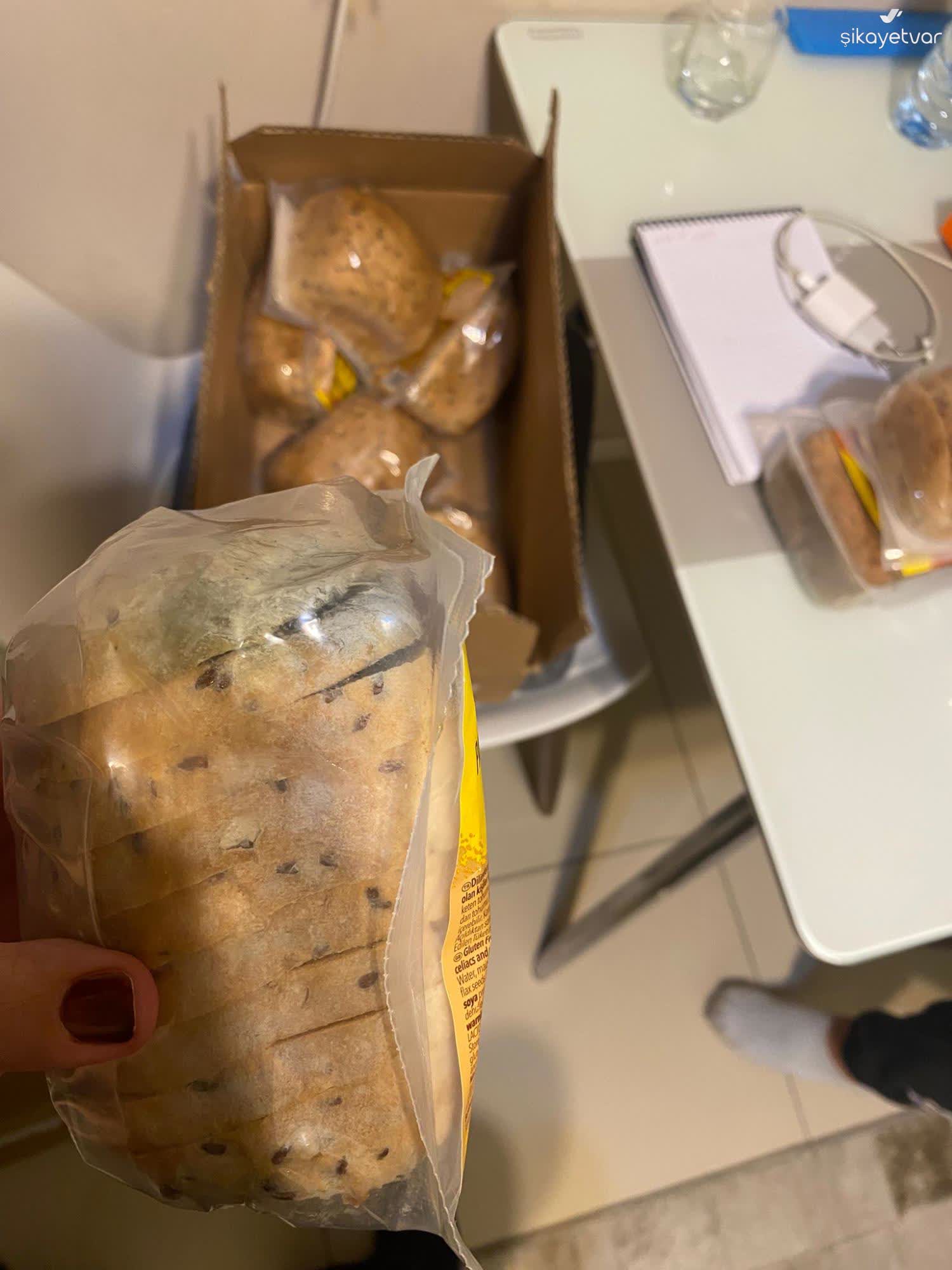 My Schär Order Delivered with Moldy Pan Multigrano Bread - Xolvie