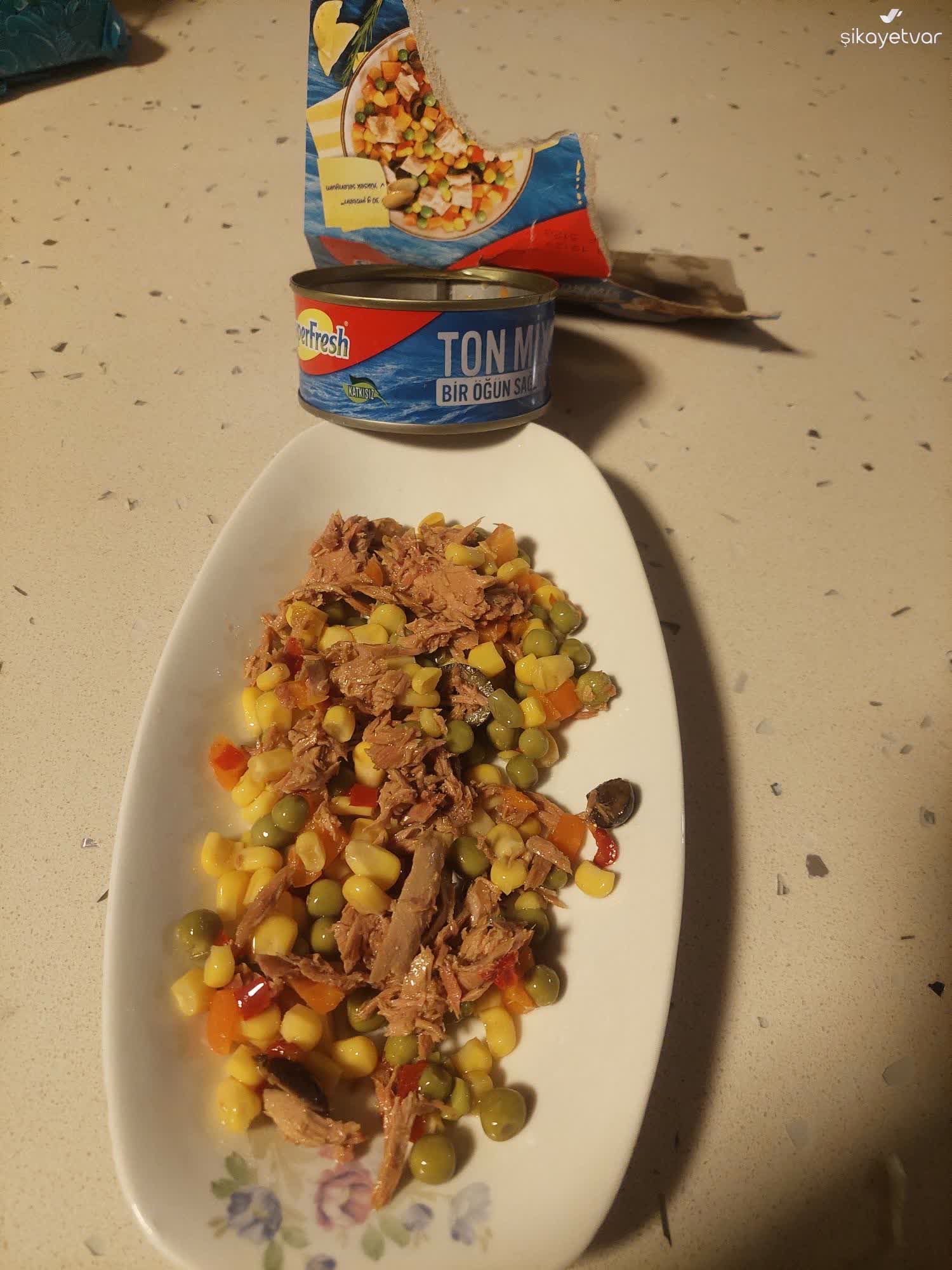 SuperFresh Ton Balığı Konservesinde Ton Balığı Yok Denilecek Kadar Azdı ...