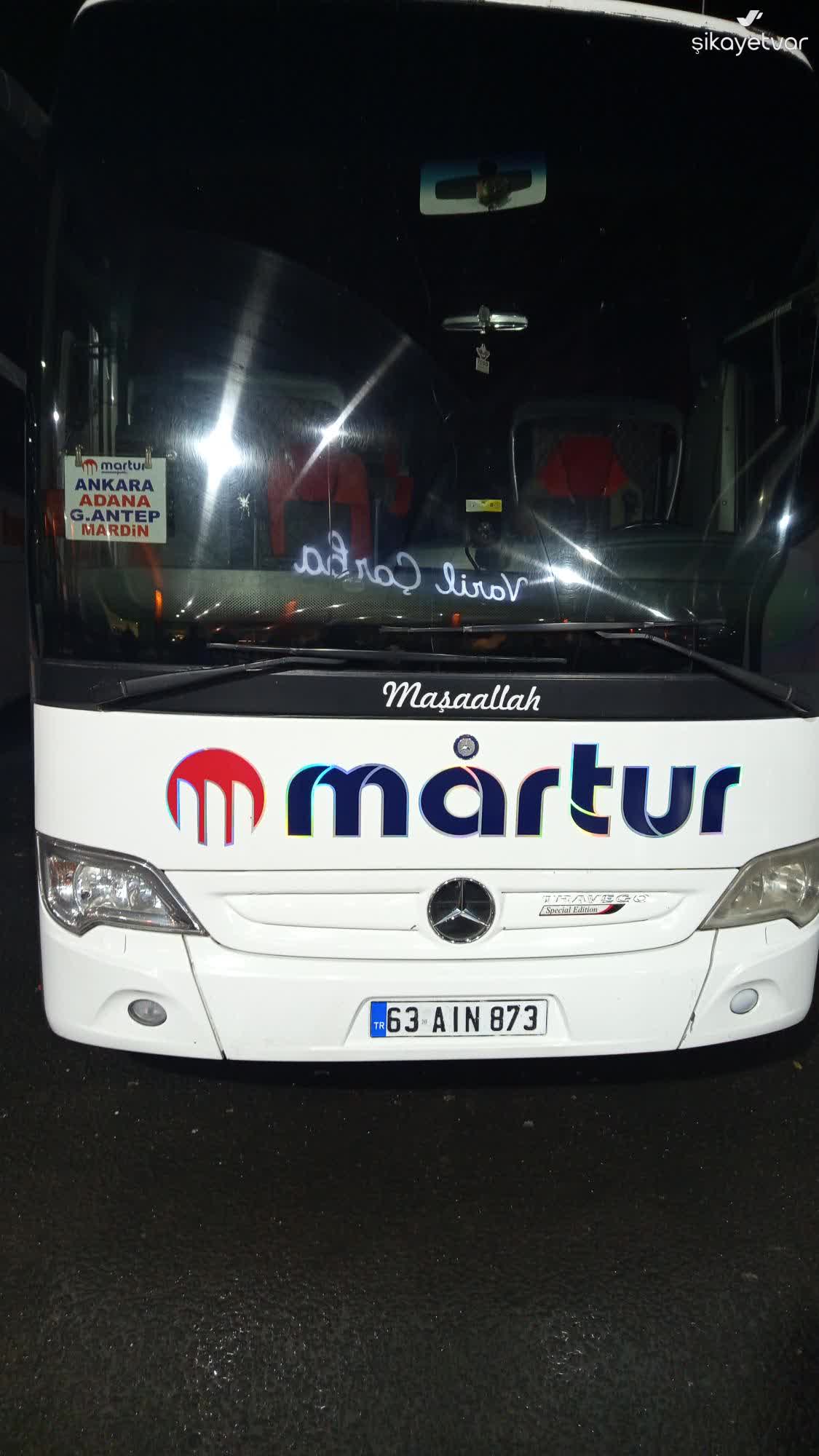 Martur Turizm Gecikmeli Yolculuk Ve Yoğun Balata Kokusu İle Mağduriyet ...