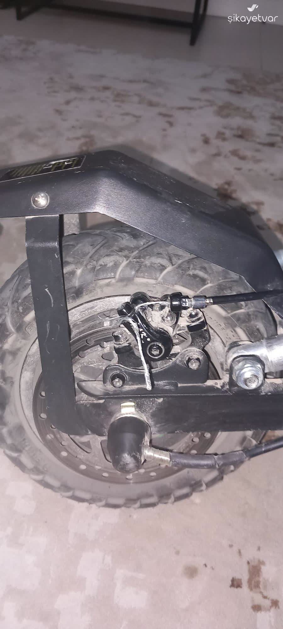 Onvo X12 Plus Scooterda Sürekli Arıza Ve Tehlikeli Fren Sorunu Yaşadık ...