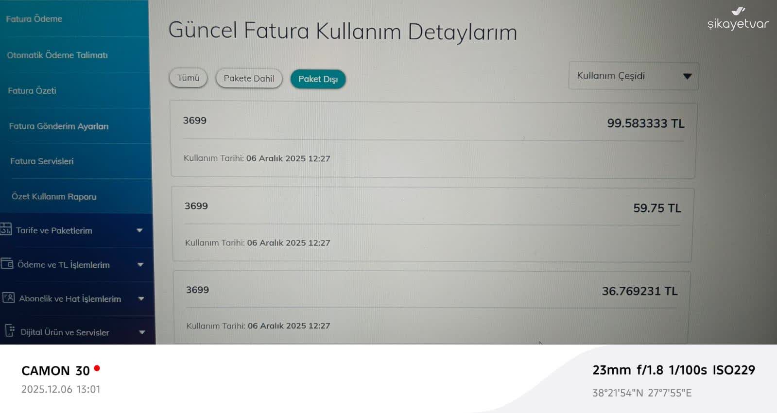 Türk Telekom Onaysız Playweez Aboneliği Ve Anormal Fatura Tutarları Endişesi - Şikayetvar