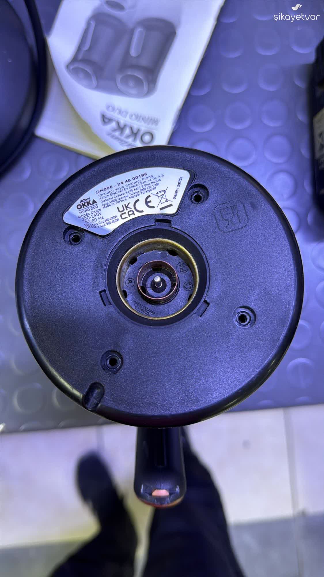 Arzum Okka Kahve Makinesi Arızasında Garanti Dışı Bırakılıp Ücret ...