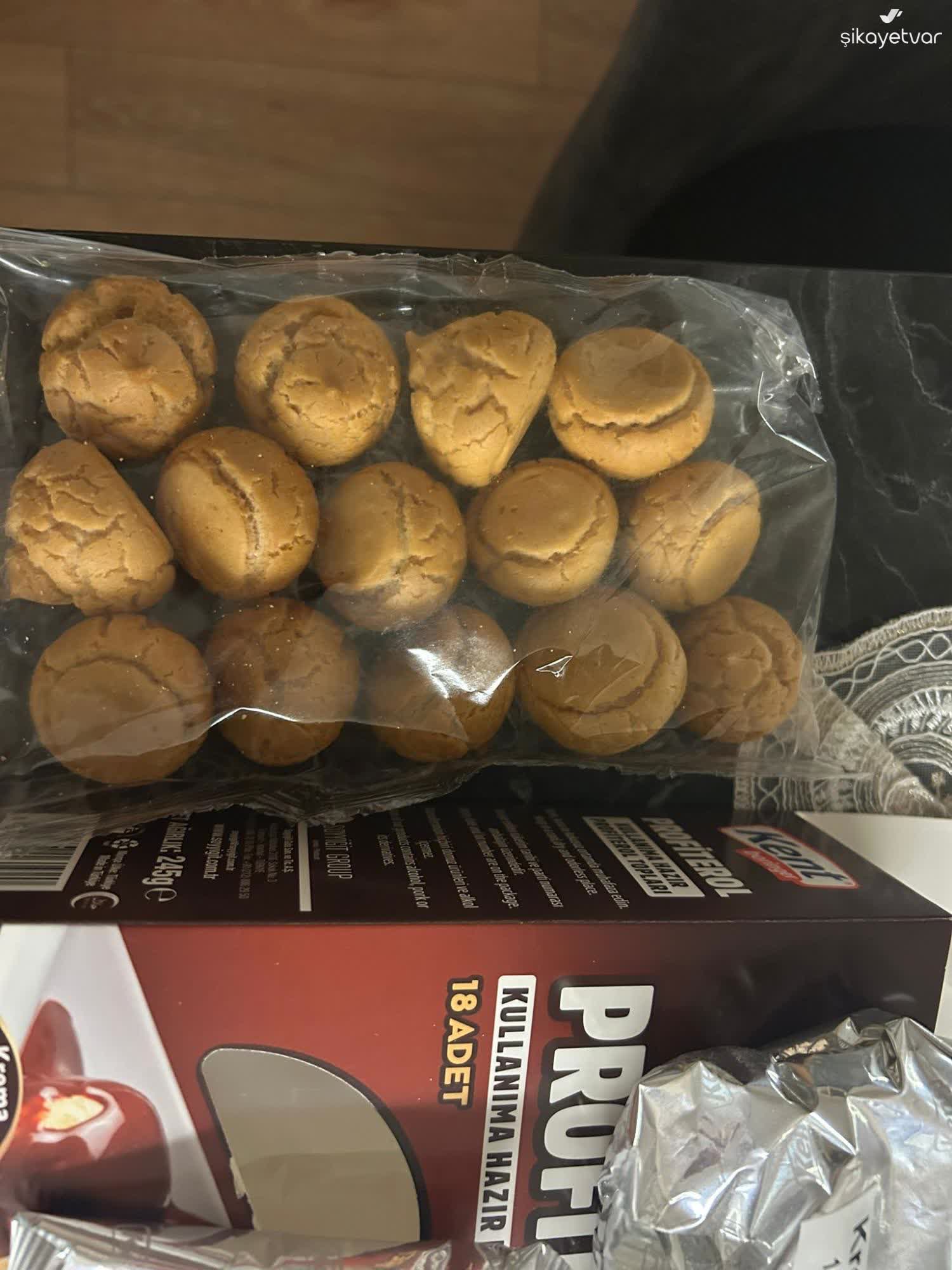 Kent Boringer Kent Profiterol Paketinde Eksik Ürün Şoku: 18 Adet Yerine ...