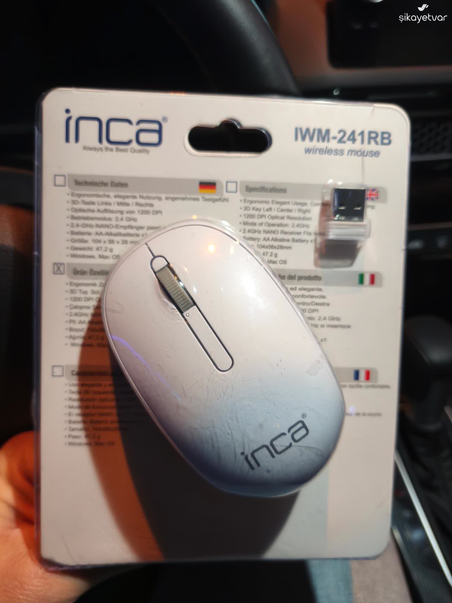 Inca Akıllı Tahta İle Uyumsuz Mouse Değişim Talebi Reddedildi! - Şikayetvar