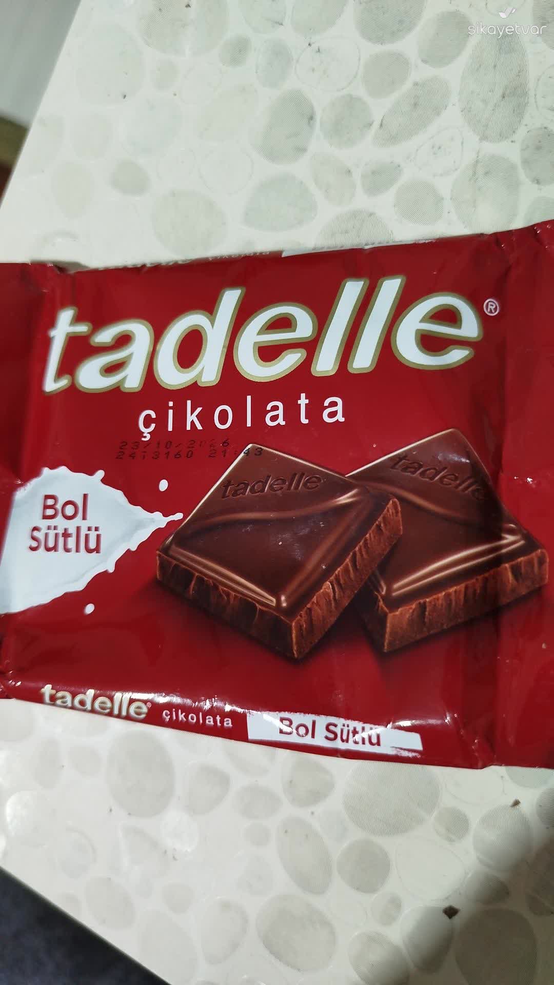 Son Tüketim Tarihi Geçmemiş Tadelle Çikolatanın Bozuk Çıkması Ve İade ...