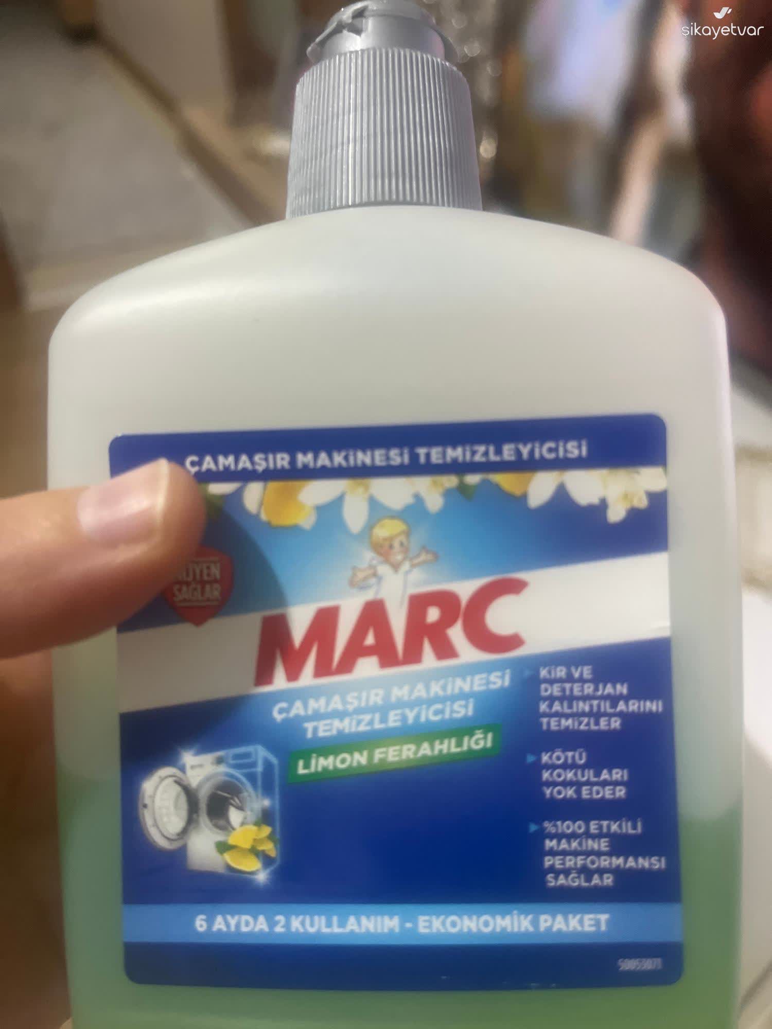 Migros Marc Limon Esintili Çamaşır Makinesi Temizleyicisi Kullanım ...
