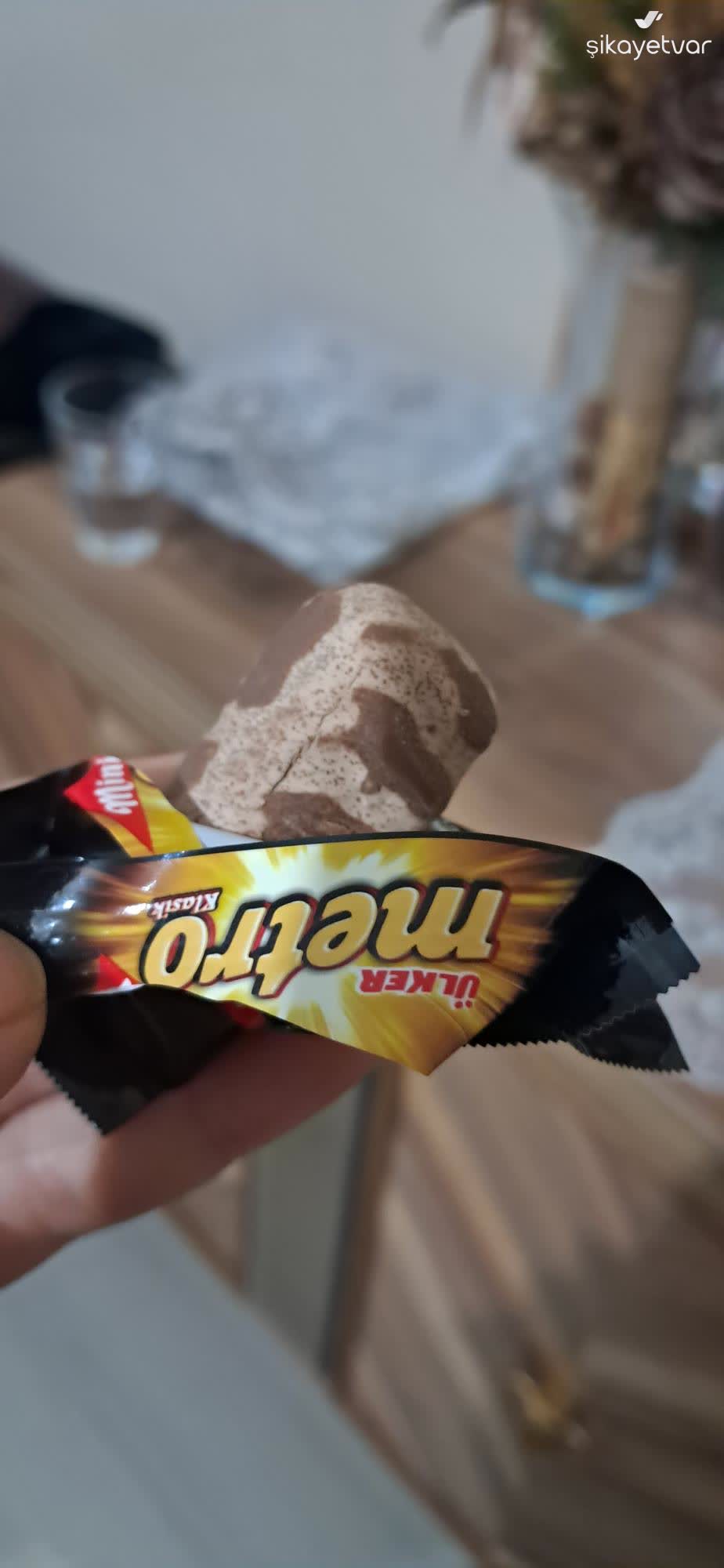 Ülker Mini ALL Star Çikolatasında Renk Ve Tat Bozukluğu - Şikayetvar