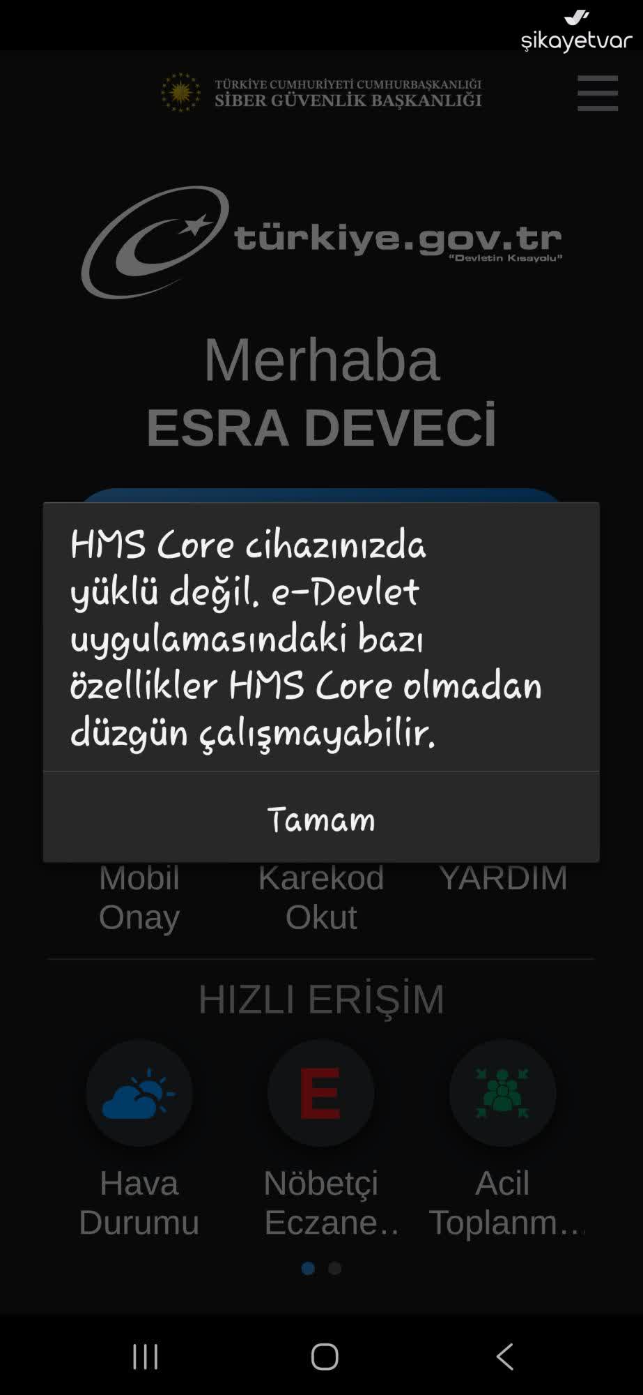 Samsung Telefon Samsung Galaxy S25 Ultra’da E‑Devlet Kullanamama Sorunu Ve HMS Core Eksikliği ...