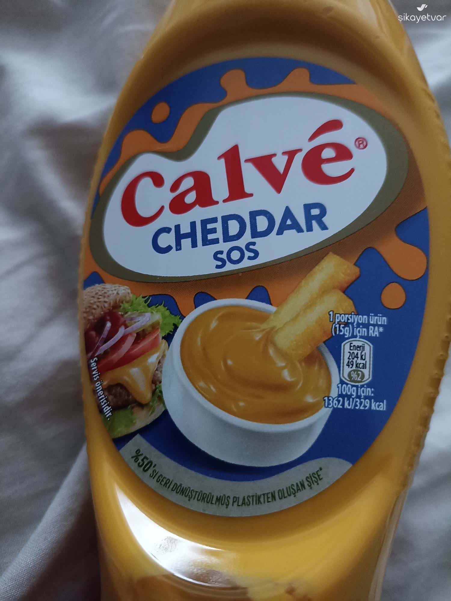 Geçerli Tarihli Calve Cheddar Sos Açıldığında Kötü Koku Ve Bozulma ...