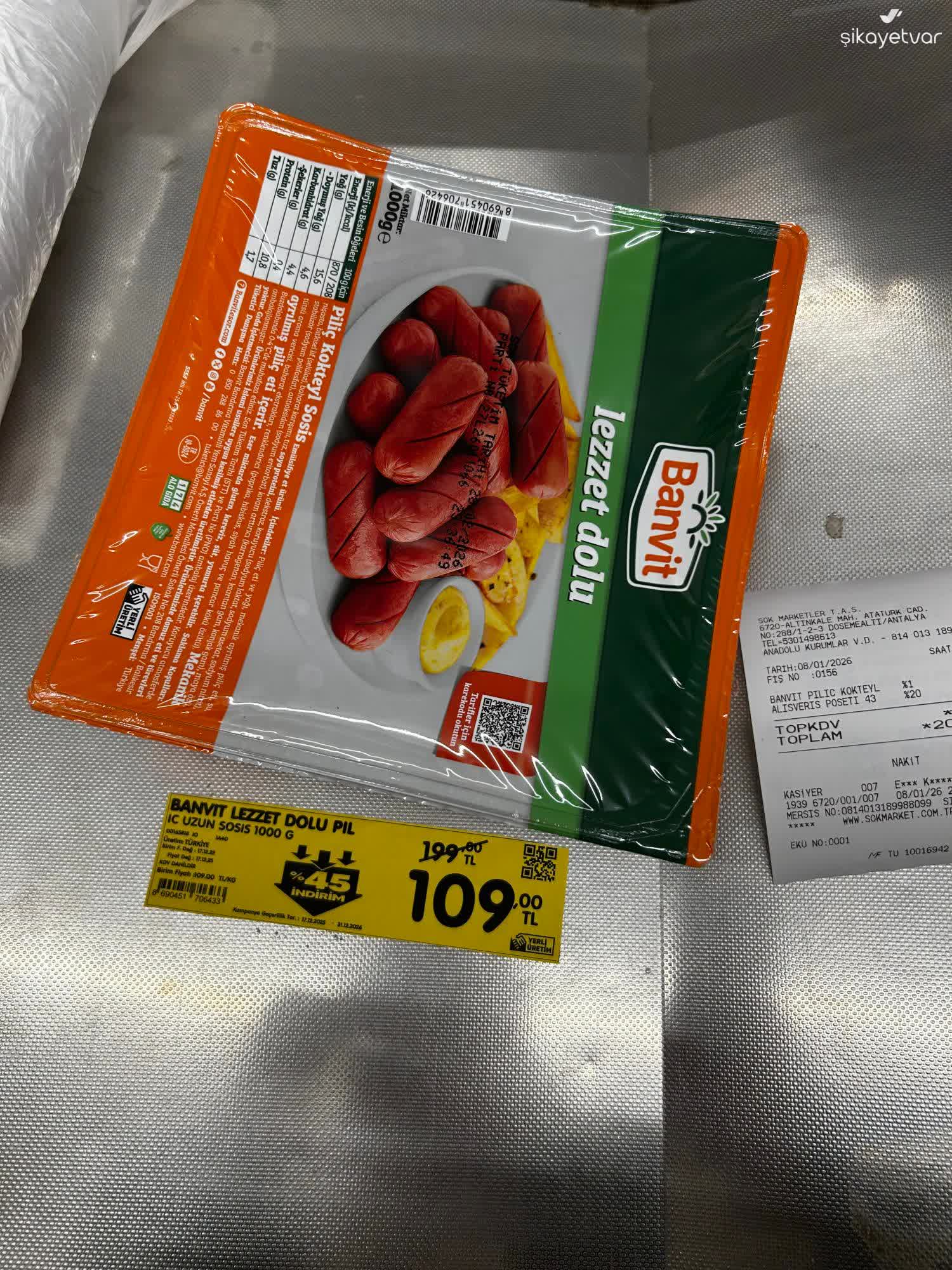 Şok Marketler Etiket Fiyatı Ve Kaba Tutum Nedeniyle Şok Market'ten ...