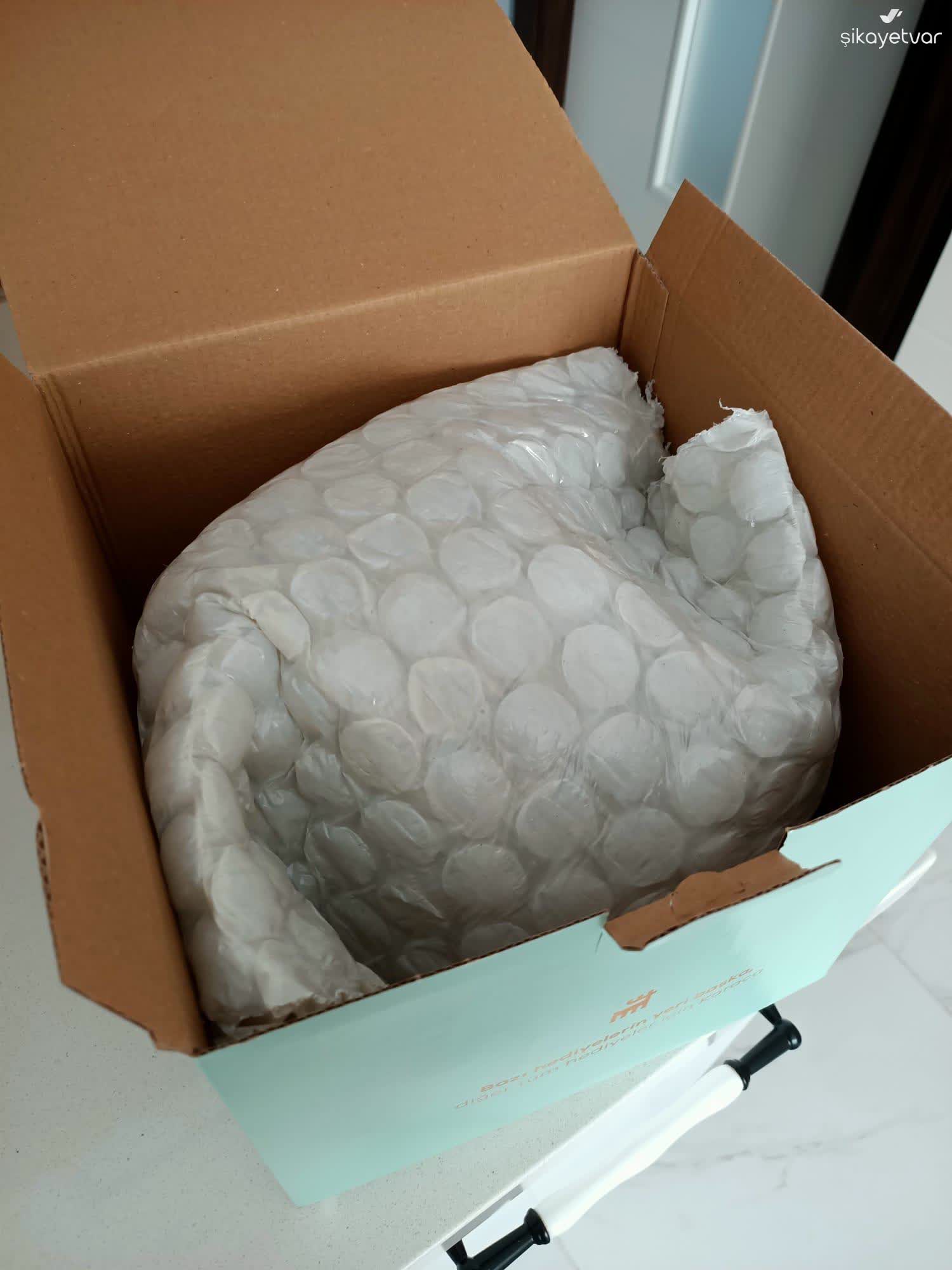 Karaca Home'dan Hediyeli Bardak Ve Paketin Gönderilmemesi - Şikayetvar