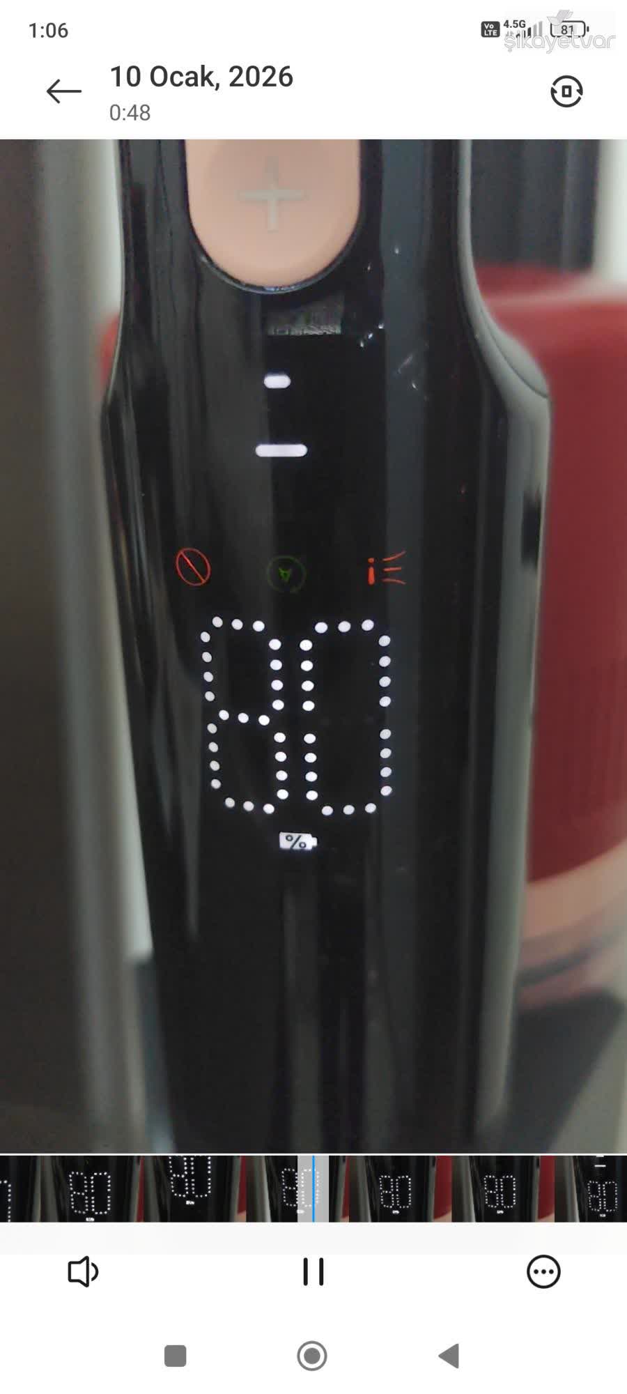 PHILIPS Ev Aletleri Philips Dikey Süpürge Performans Düşüklüğü Ve ...