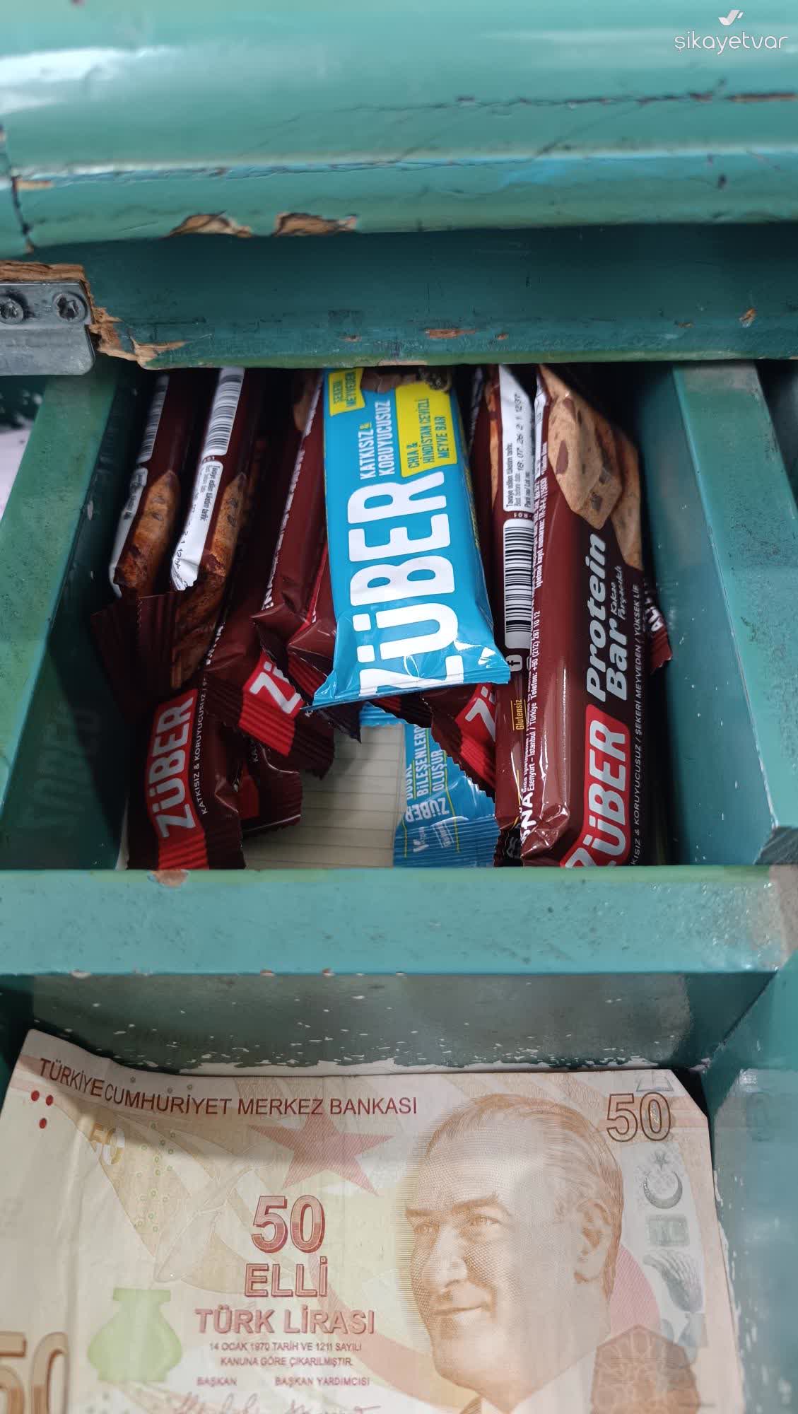 BİM Zuber Protein Barı İçeriği Yanlış, Tatı Kötü - Şikayetvar