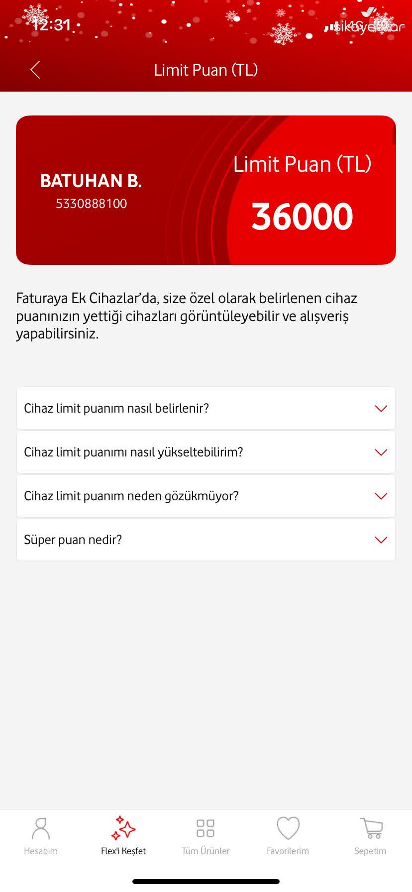 Vodafone Cihaz Limitimin Açıklamasız Düşürülmesi Ve Müşteri ...