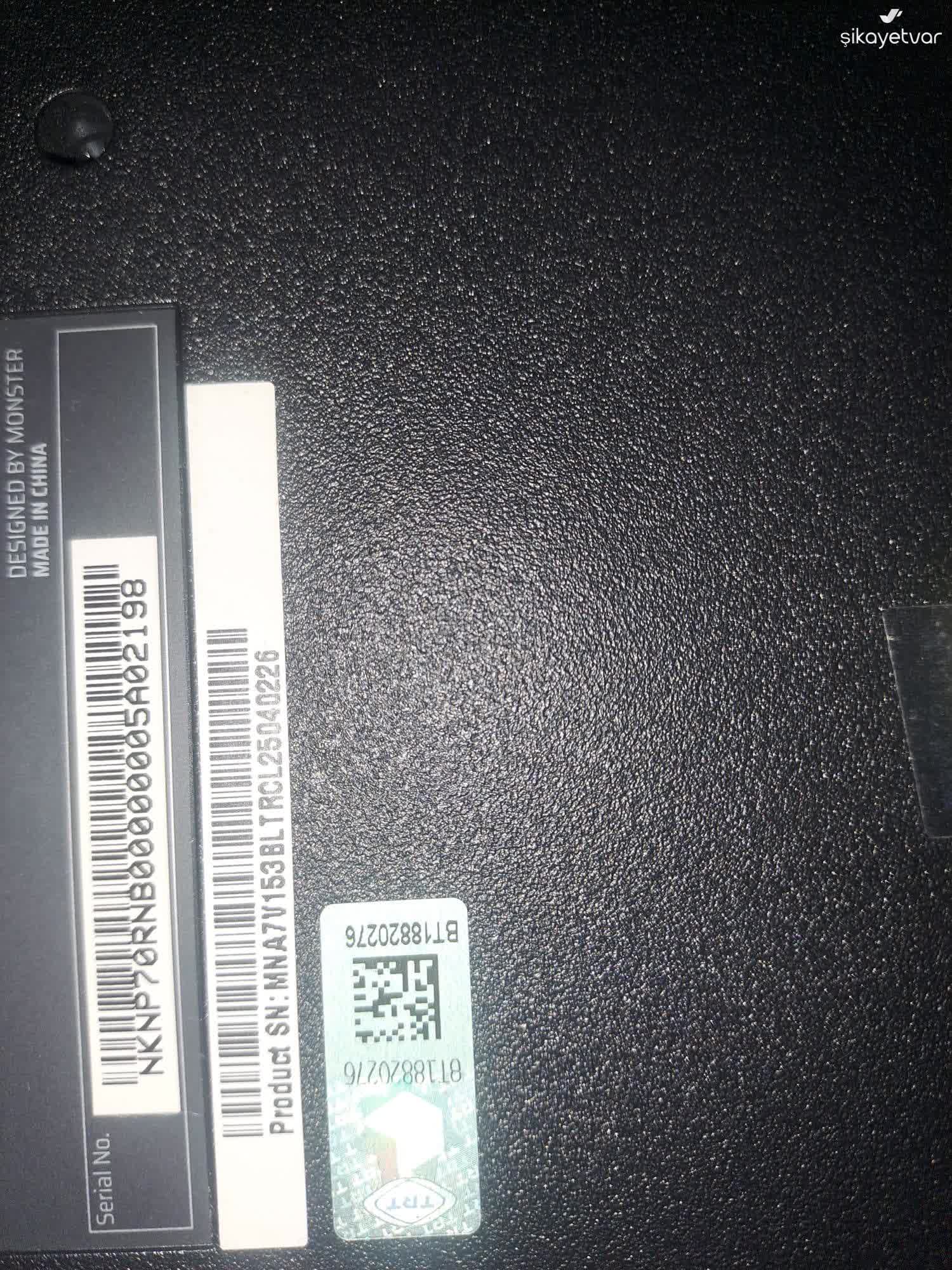 Monster Notebook Monster Müşteri Hizmetlerinden Cevap Gelmemesi Ve ...