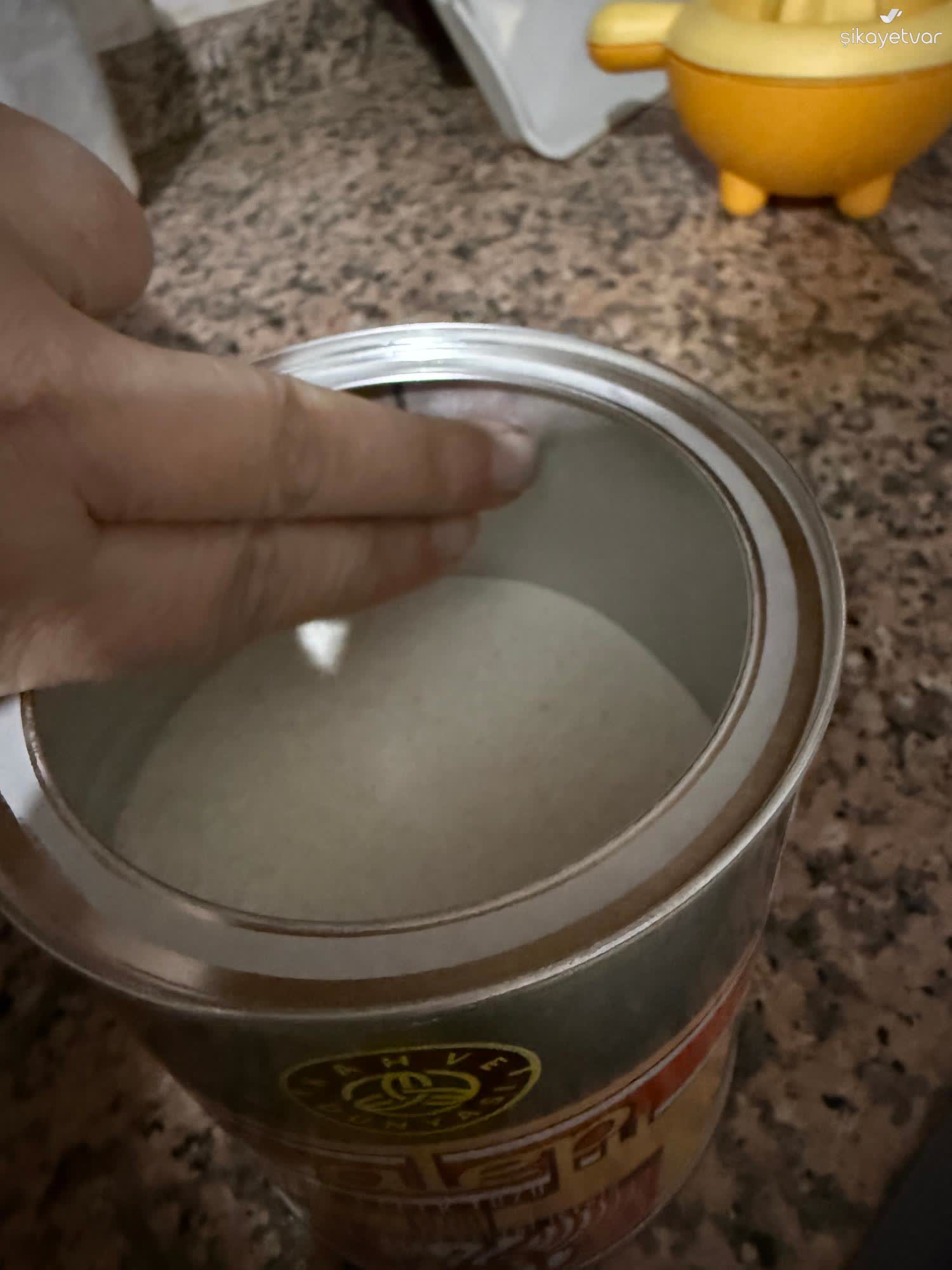 Kahve Dünyası Şok Market’te Satın Aldığım Salep Kutusunda Yarım Boşluk ...