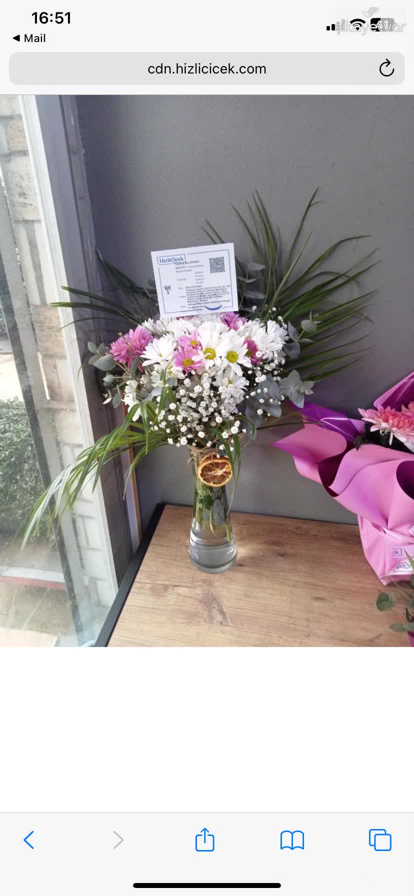 Hızlı Çiçek | hizlicicek.com Gönderilen Çiçek Ürünün Rengi Seçilen ...