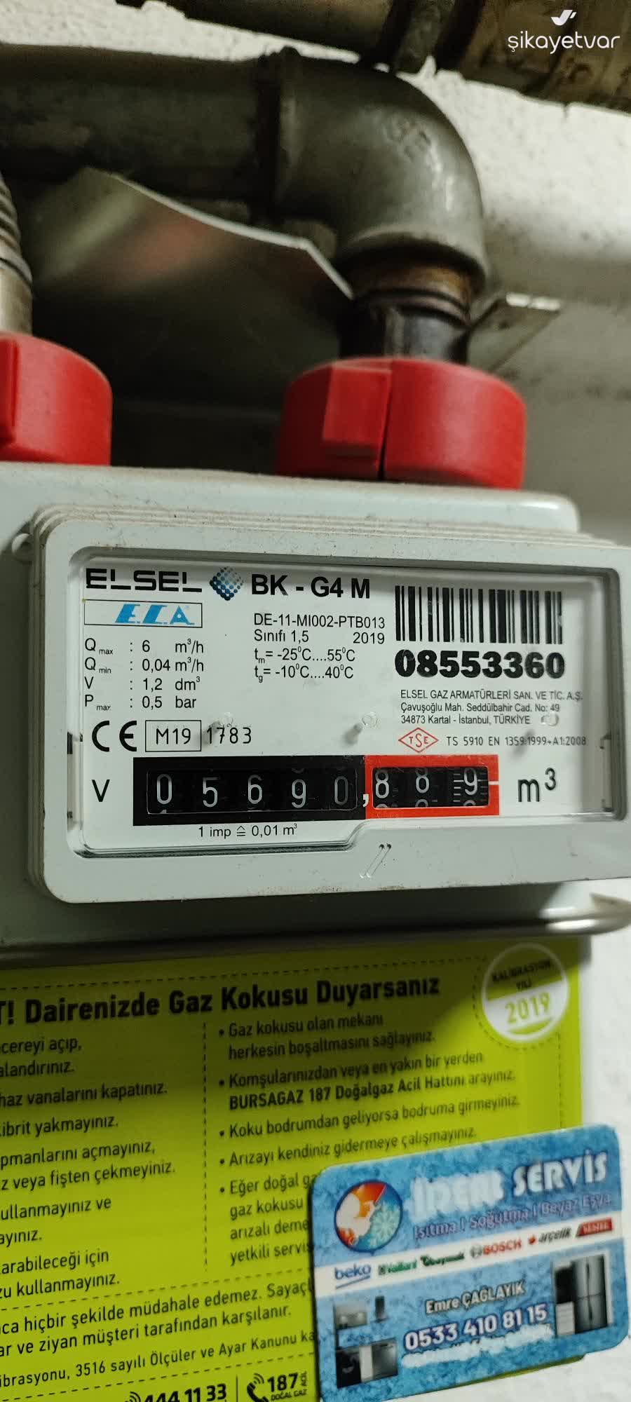 Aksa Doğalgaz’da Yanlış Sayaç Okuması Sebebiyle 5.060 TL’lik Fatura ...