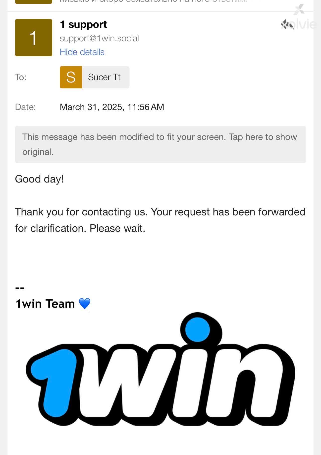 1win Blocked My Account After I Won a Porsche GT3 in Lucky Drive - Xolvie