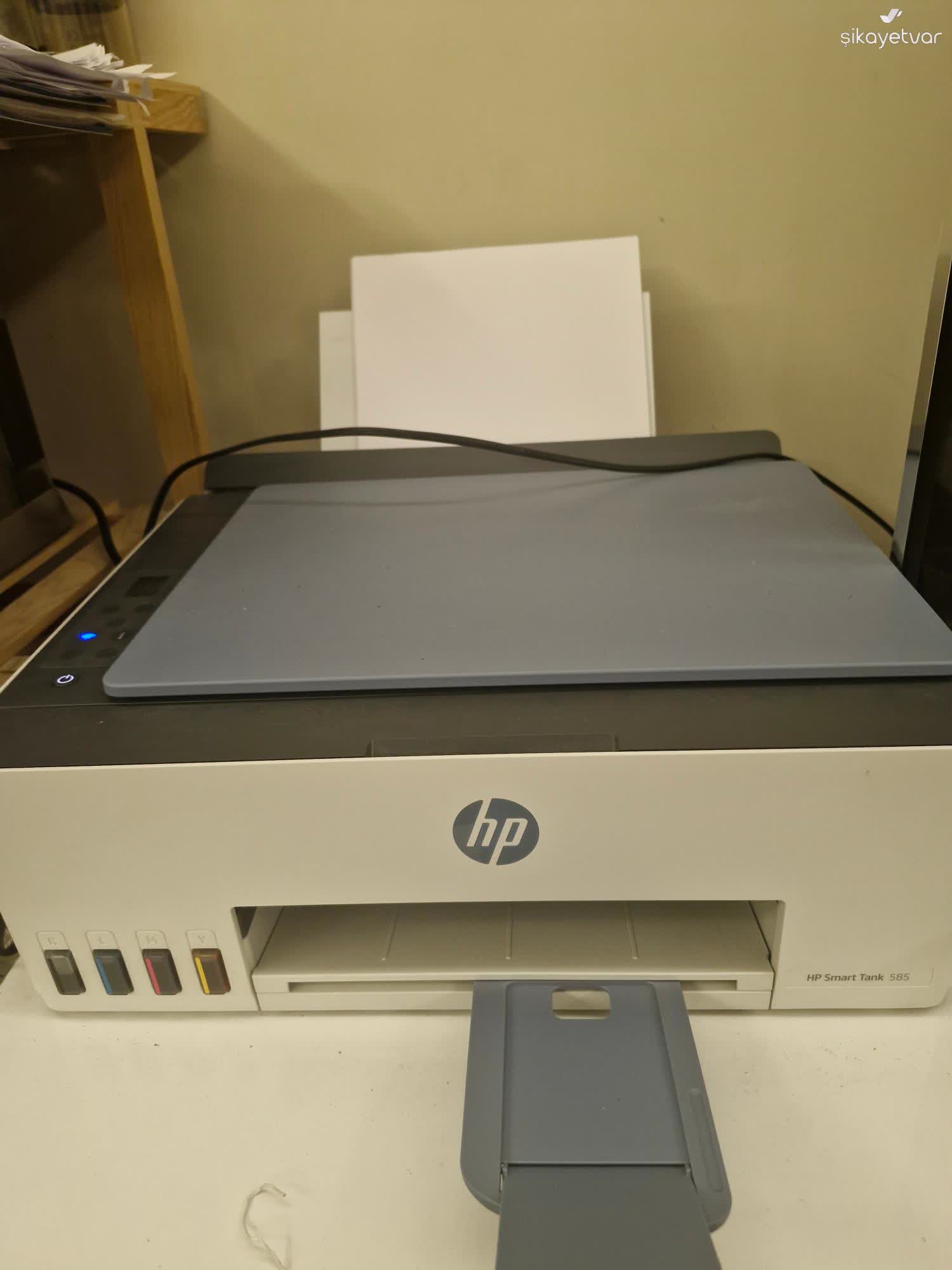 HP Smart Tank 585 Yazıcıda Sürekli Bağlantı Kopması Ve Yavaş Çıktı Alma ...