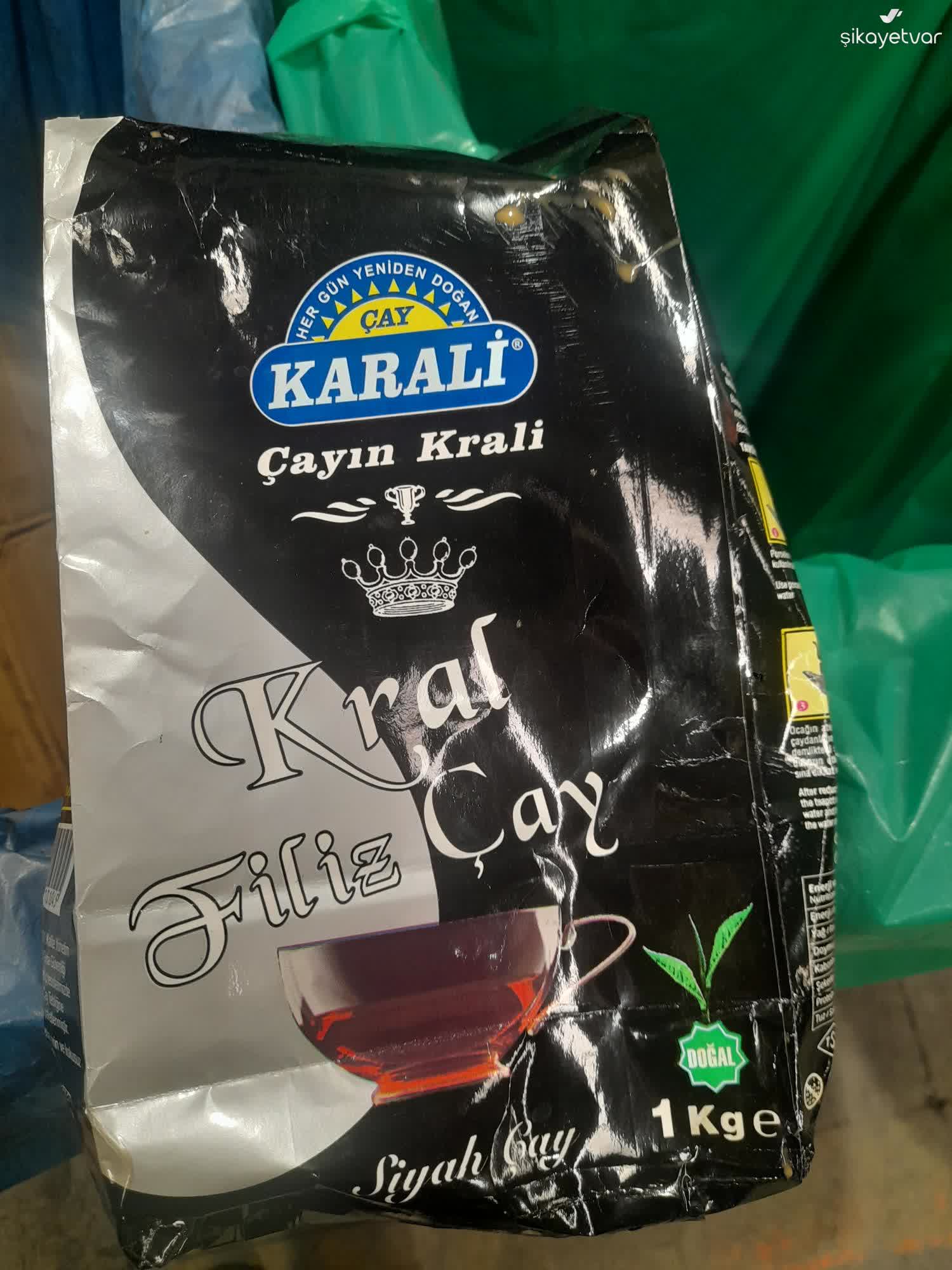 Karali Çay Demlendiğinde Tadı Son Derece Kötü Oluyor - Şikayetvar
