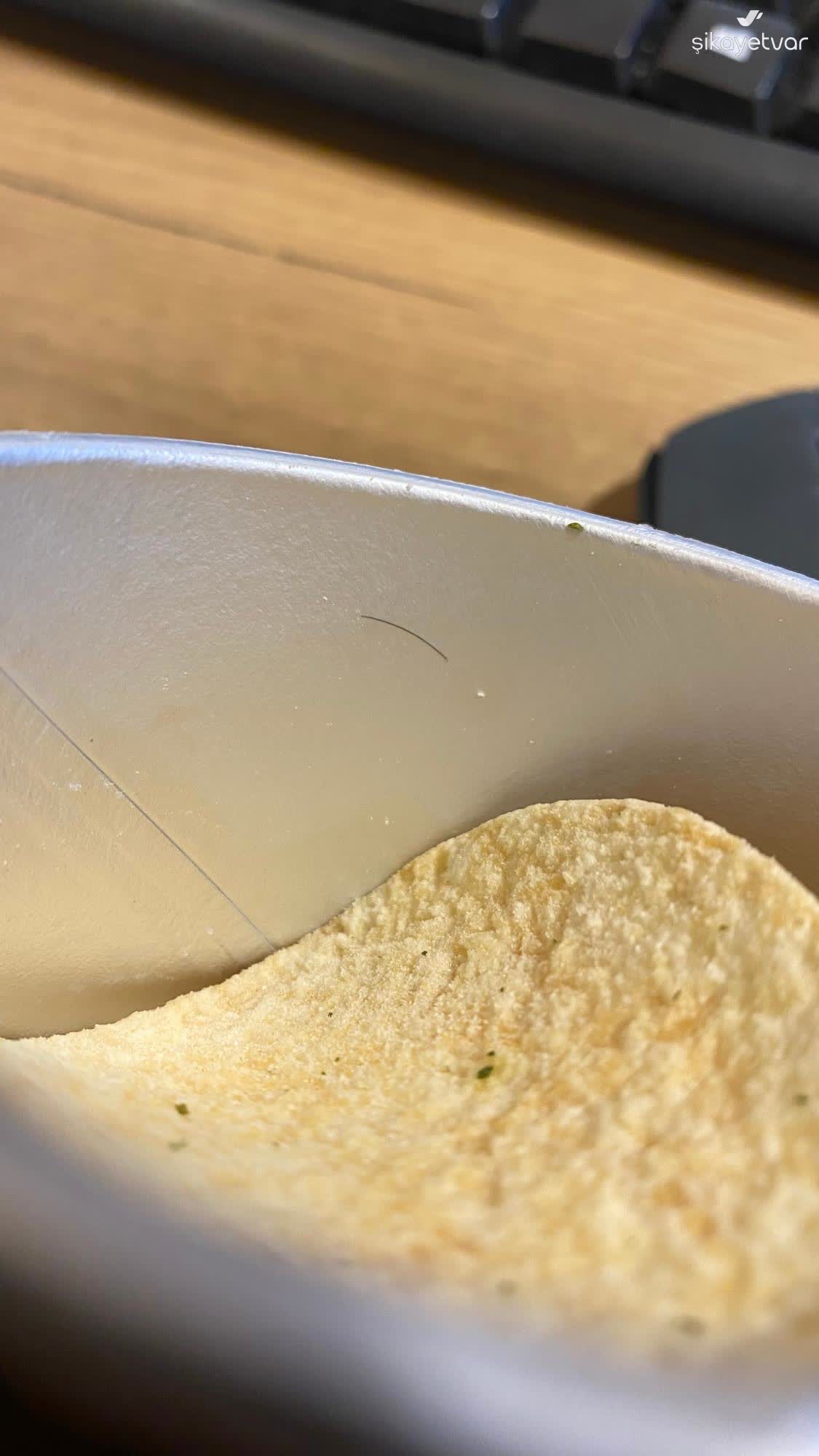 Master Potato Cipsinde Kıl Bulunması Hijyen Sorunu - Şikayetvar