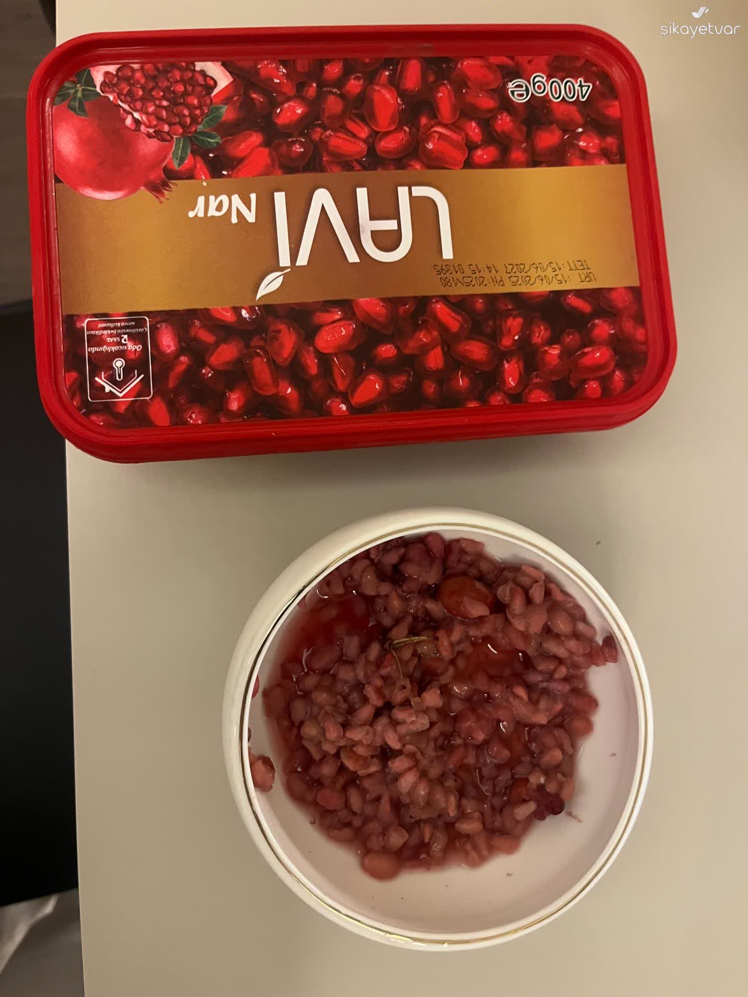 Lavi Juice Lavi Donmuş Nar Ürününün Kötü Kokusu Ve Tatı ...