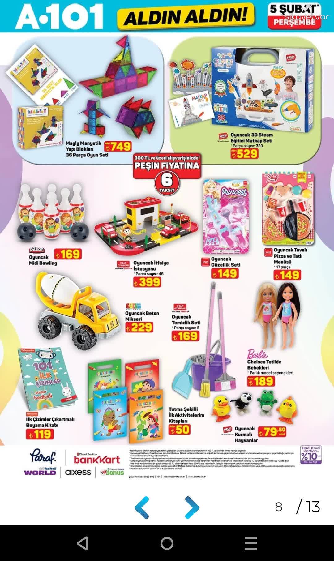 A101 Katalogda Belirtilen Magly Manyetik Blok Erken Satıldı Ve Eksik ...
