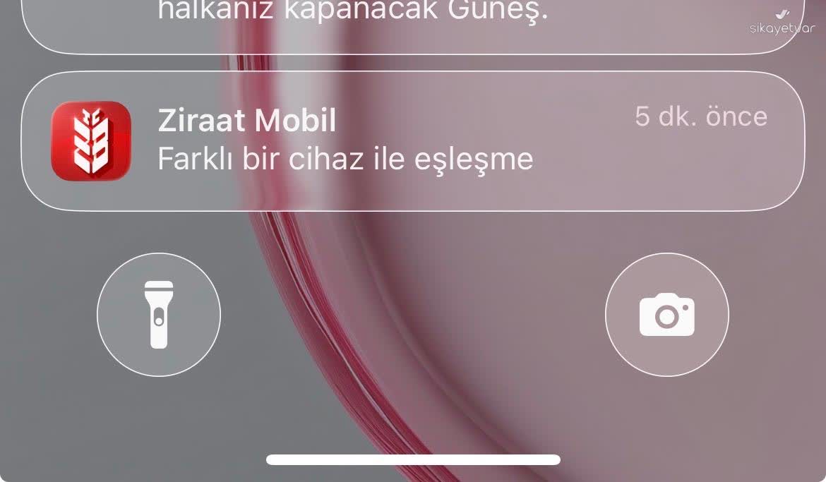 Ziraat Bankası Mobil Uygulamasında Sık Gelen Farklı Cihaz İle Eşleşme ...