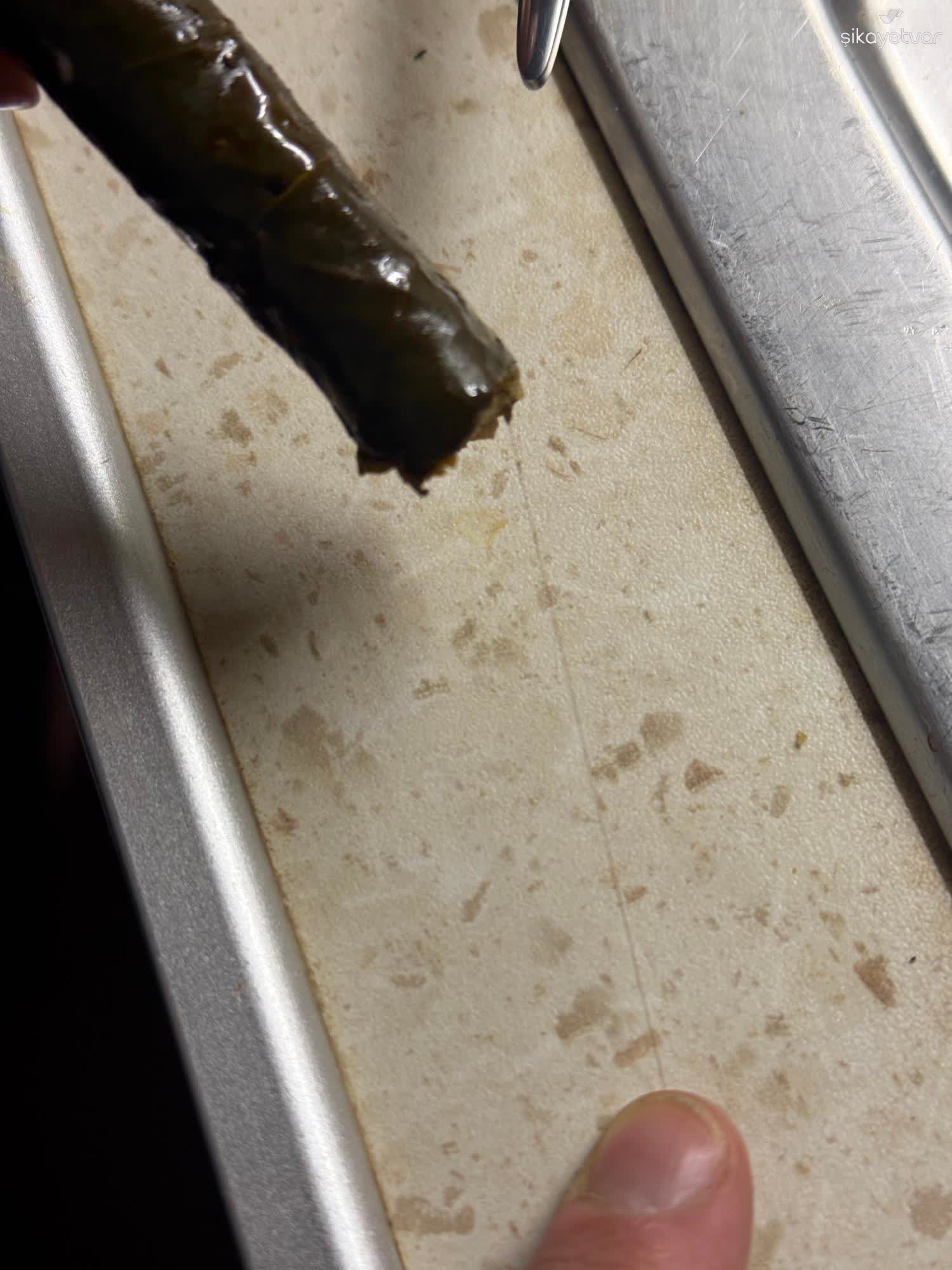 Migros El Yapımı Sarma Ürünün İçinde Saç Bulunması Nedeniyle İade ...