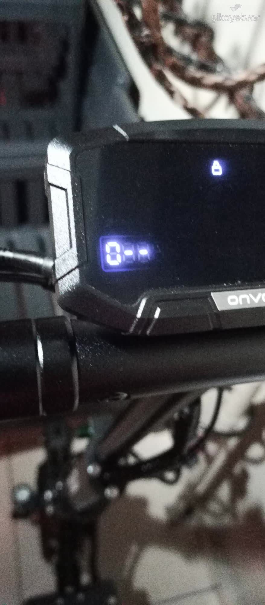 Onvo Şifre Değiştirme Sonrası Scooter Kilitlendi, Servise Götürmek Zor ...