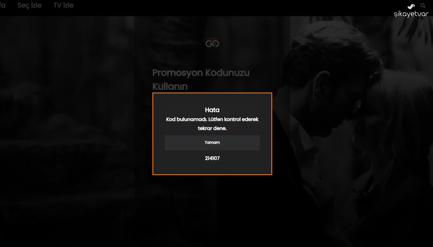 Pazarama Plus Üyeliğinde D Smart GO Kupon Kodu Hatası Ve Çözüm Talebi ...
