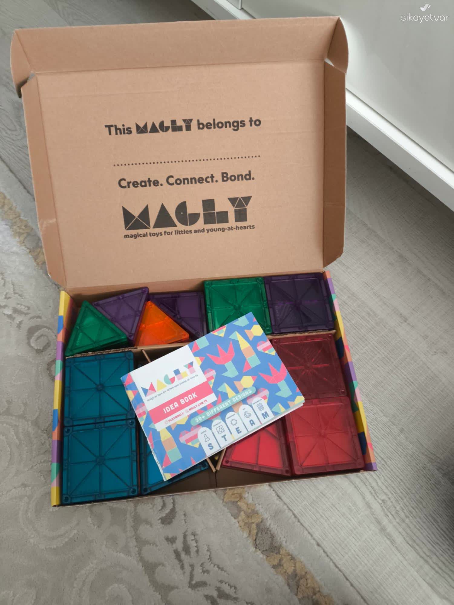 Magly Manyetik 72'li Blok Setinde Taşıma Çantası Eksik - Şikayetvar