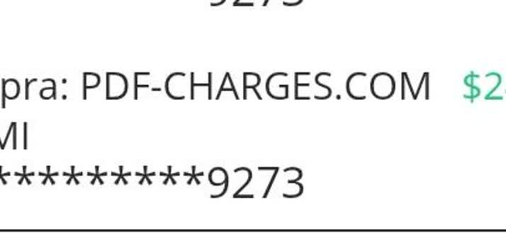 Pdfe.com PDF-CHARGES Took $24.97 From My Debit Card After a Free Trial ...