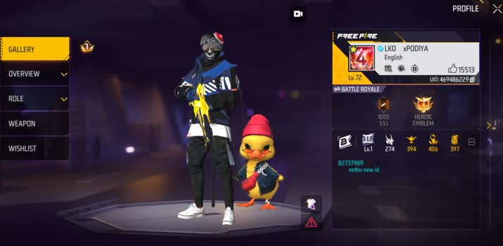 Garena Free Fire Free Fire UID 469486229 Got Hacked in 2023 and I Have ...