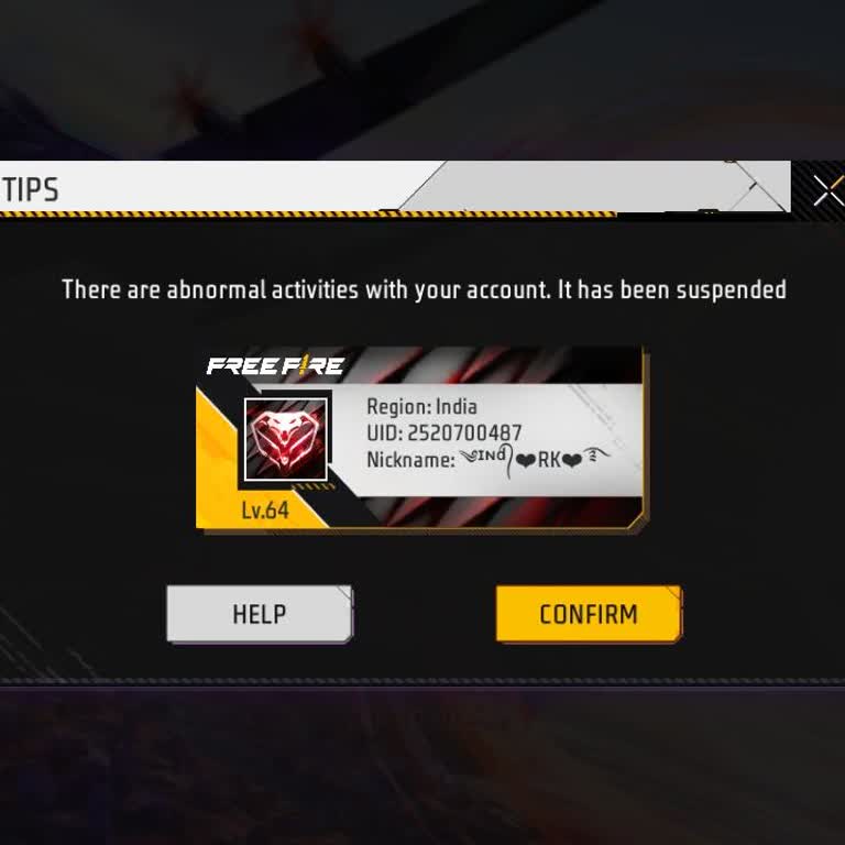 The error message "There are abnormal activities with your account ...